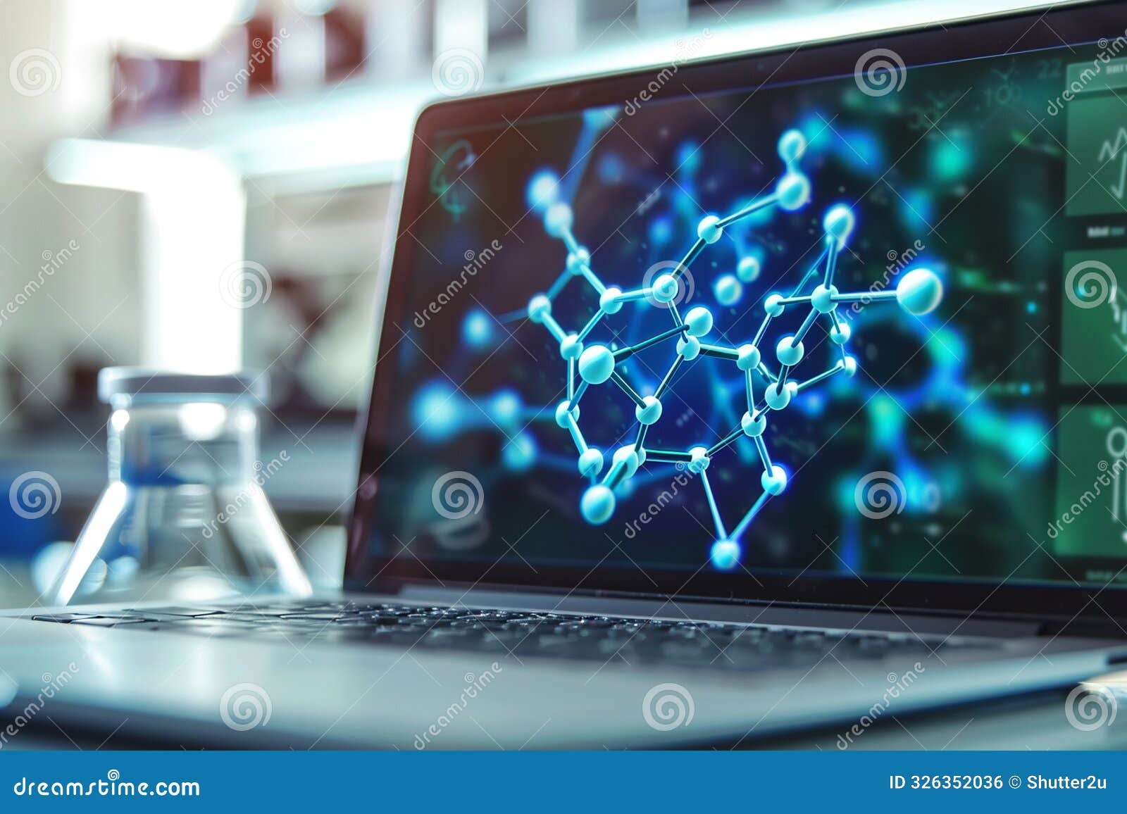 Digital Visualization of a Breakthrough Medications Molecular Structure ...