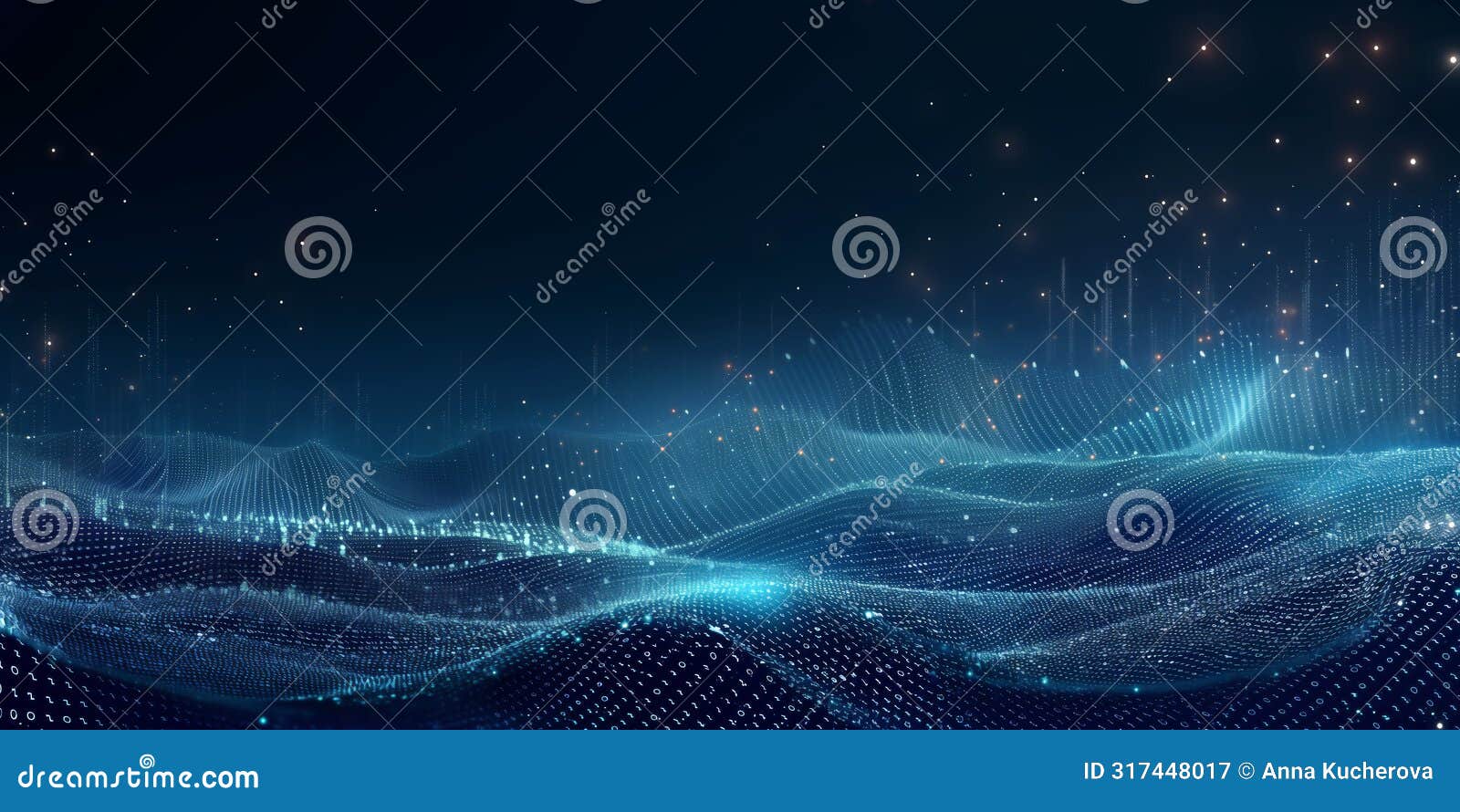 Digital Visualization Gaba Pathways Brain Stock Photography ...