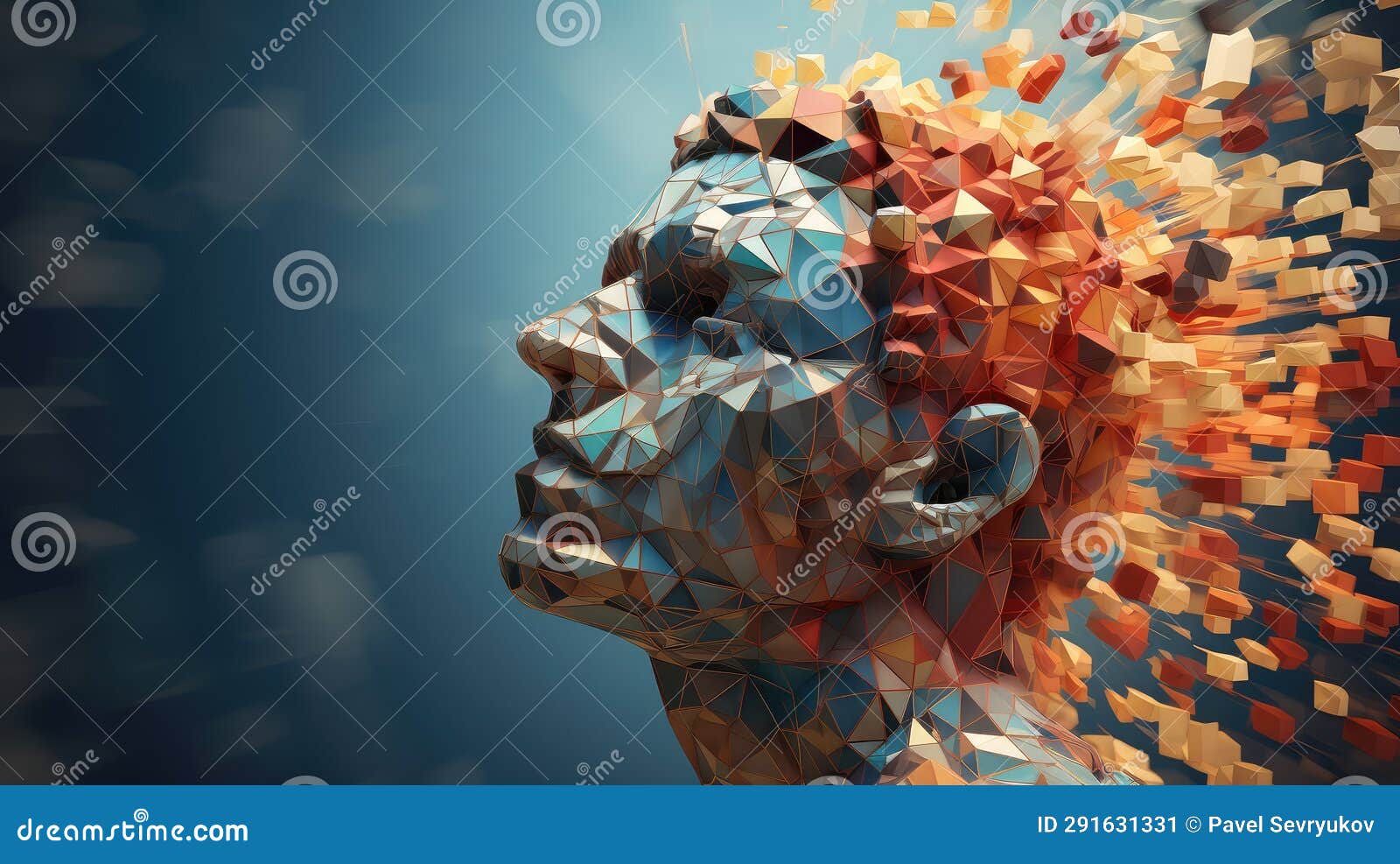 A Digital, Voxel-style Rendering Of A Lush Jungle, Featuring Blocky ...