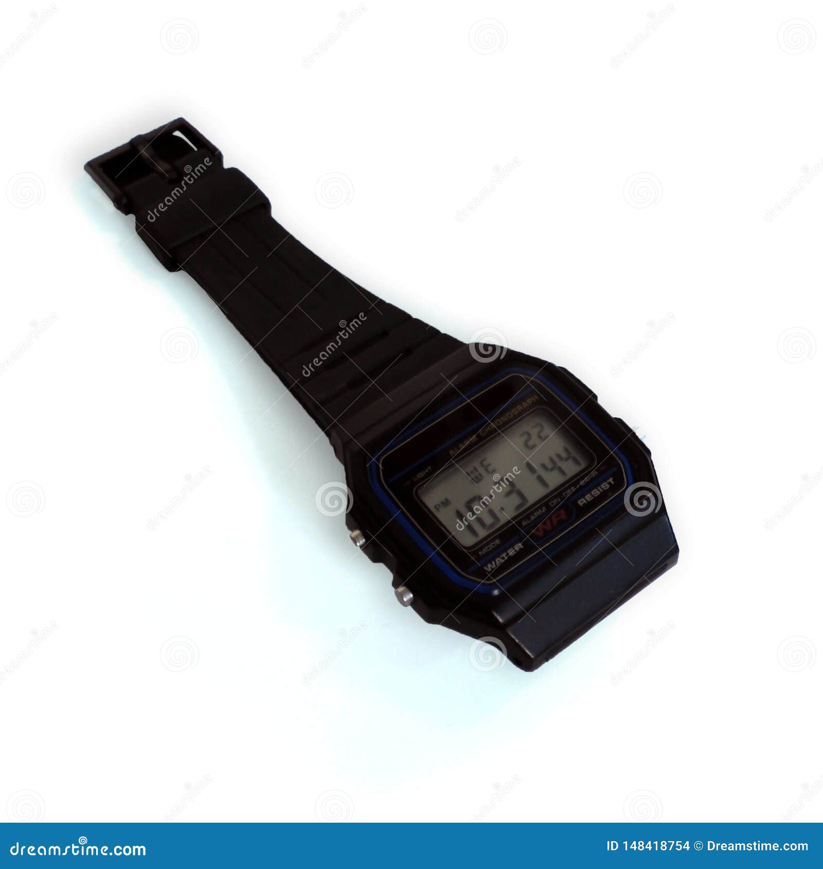 Digital Watch Product Photo Stock Photo - Image of clock, digital ...