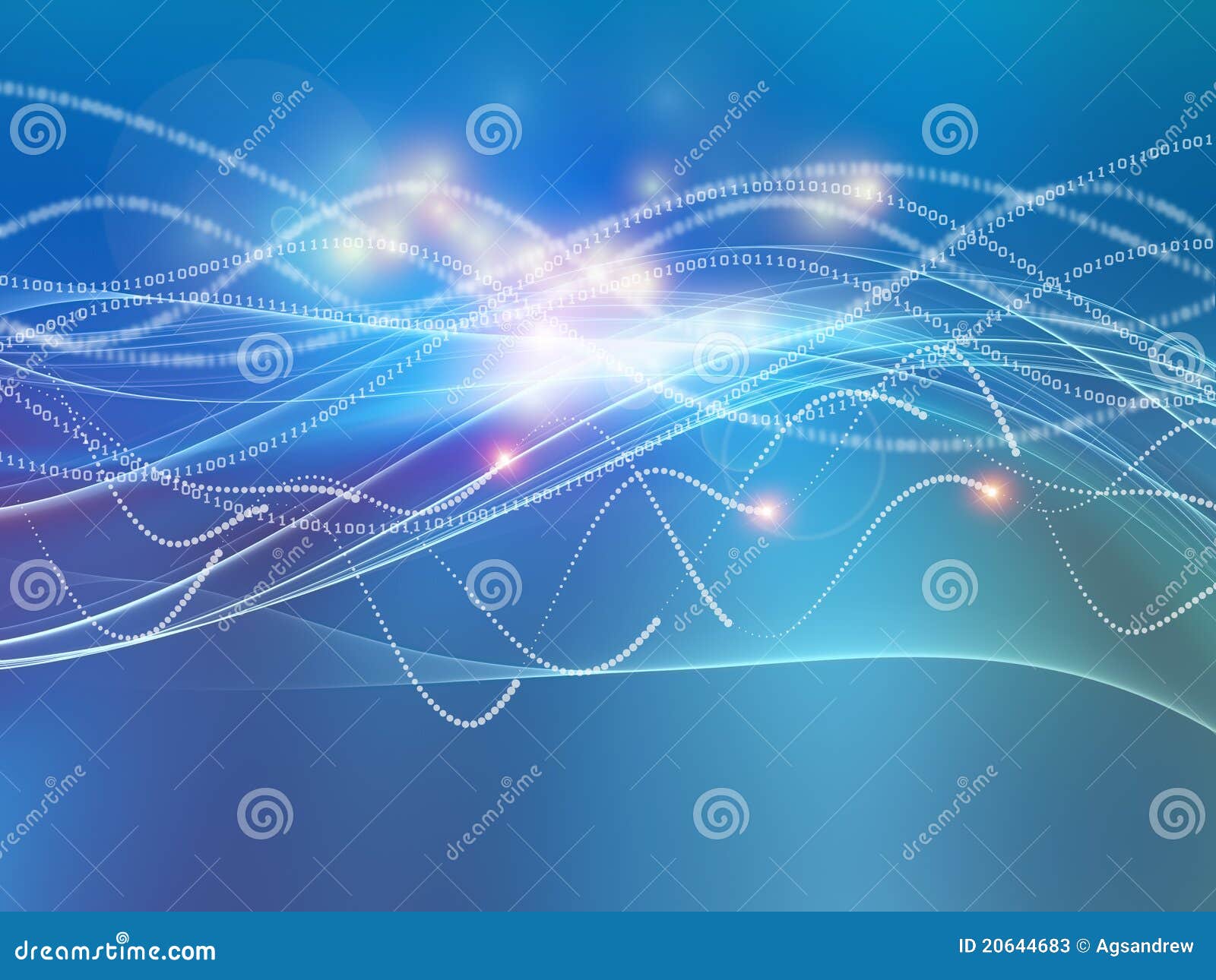 Digital Wave stock illustration. Illustration of vivid - 20644683