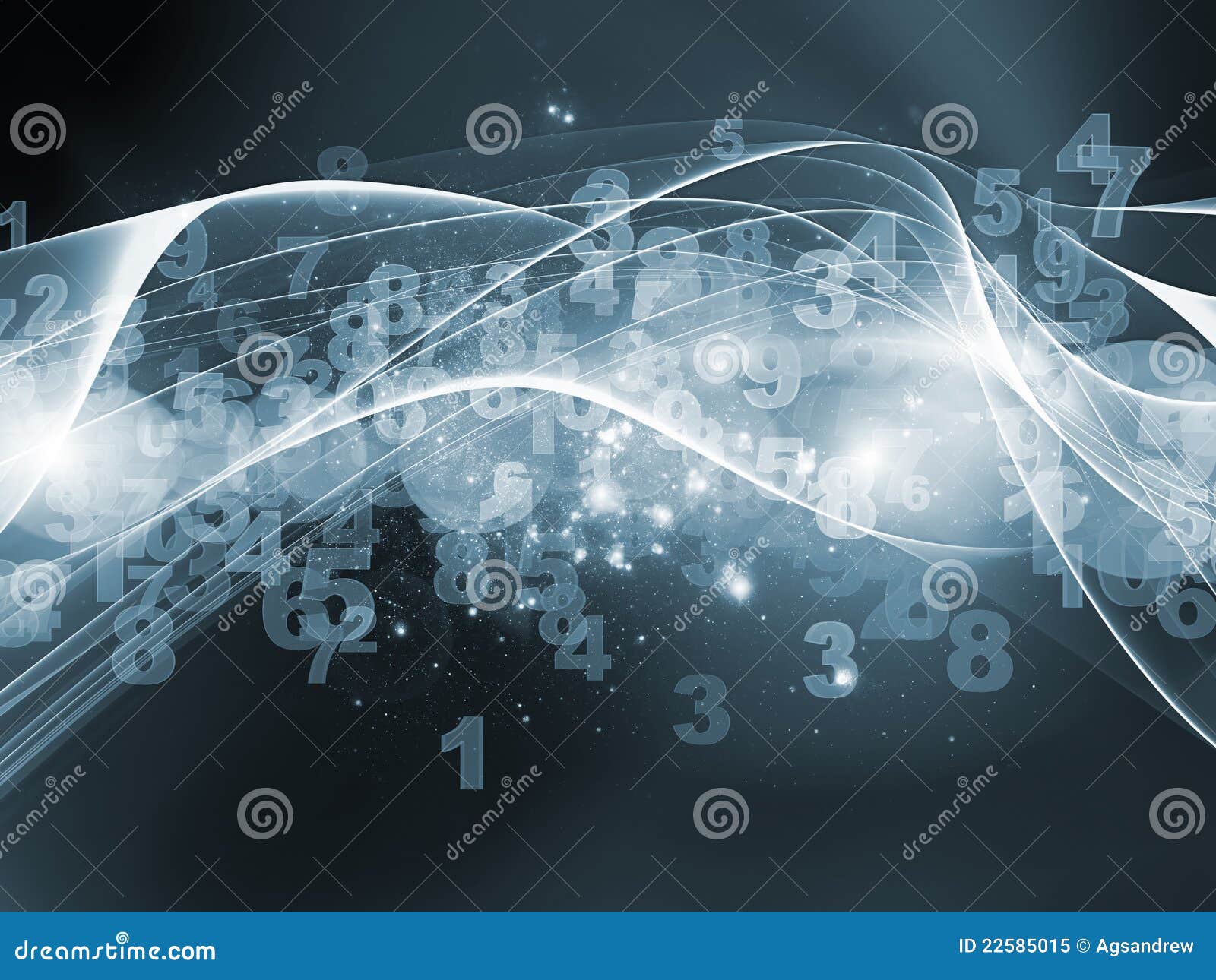 Digital Wave stock illustration. Illustration of computation - 22585015