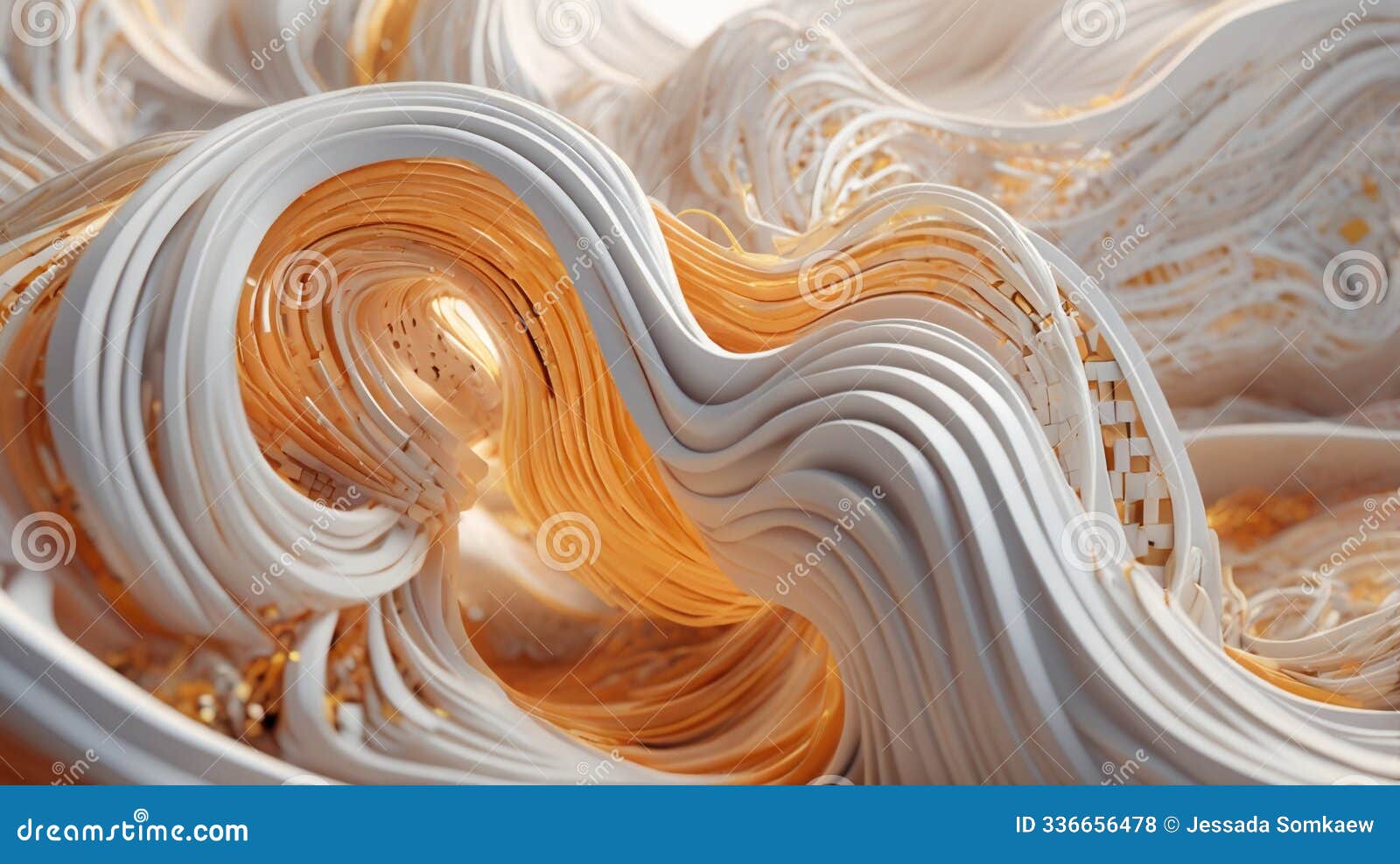 Digital Wave: an Abstract Wave of Binary Code, Pixels, and Geometric ...