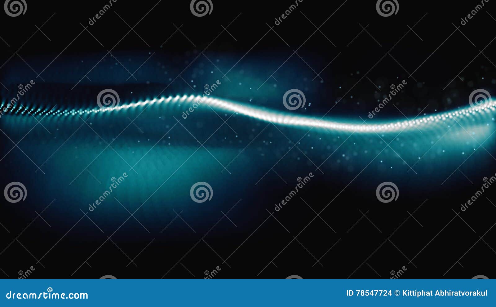 Digital Wave Form Background Stock Illustration - Illustration of ...