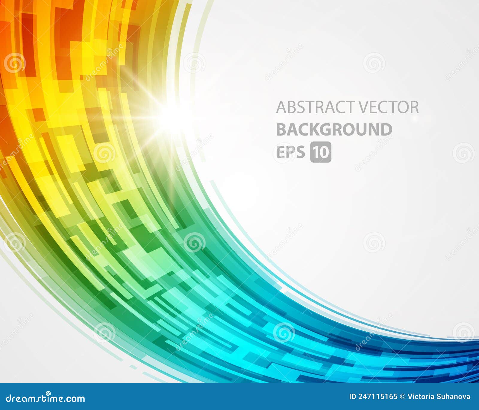 Digital Wave Hi Tech Data Flow Innovation Connect Light Glow Explosion ...