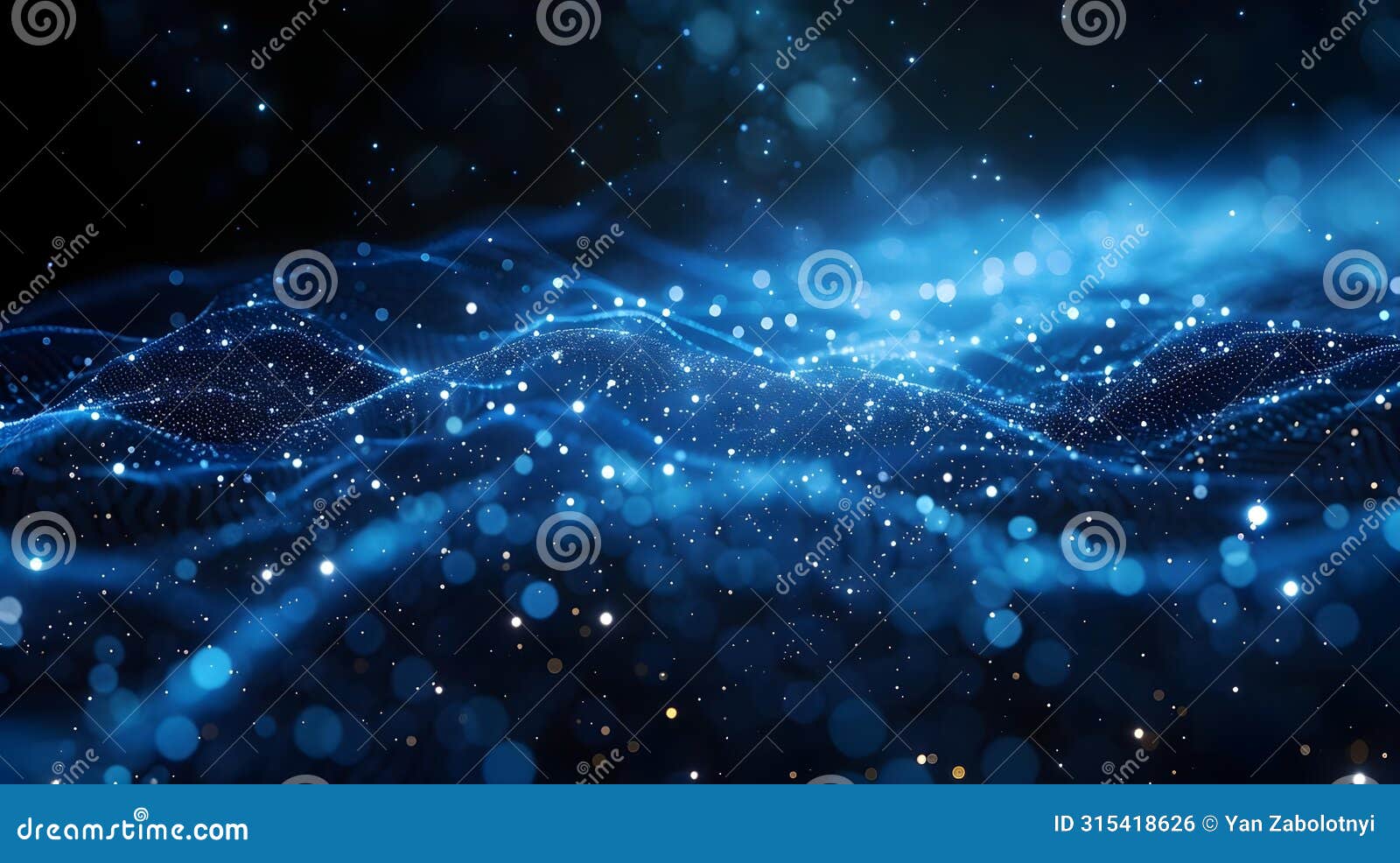 Digital Wave Synthesis: the Pulse of Data. Concept Technology, Coding ...