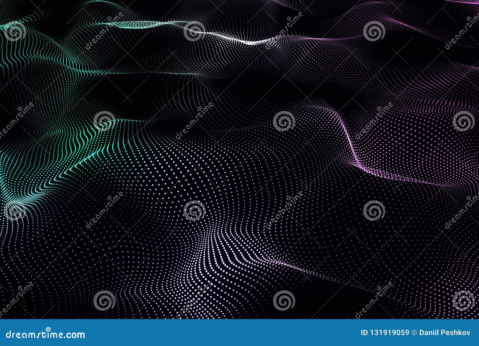 Digital wave wallpaper stock illustration. Illustration of design ...