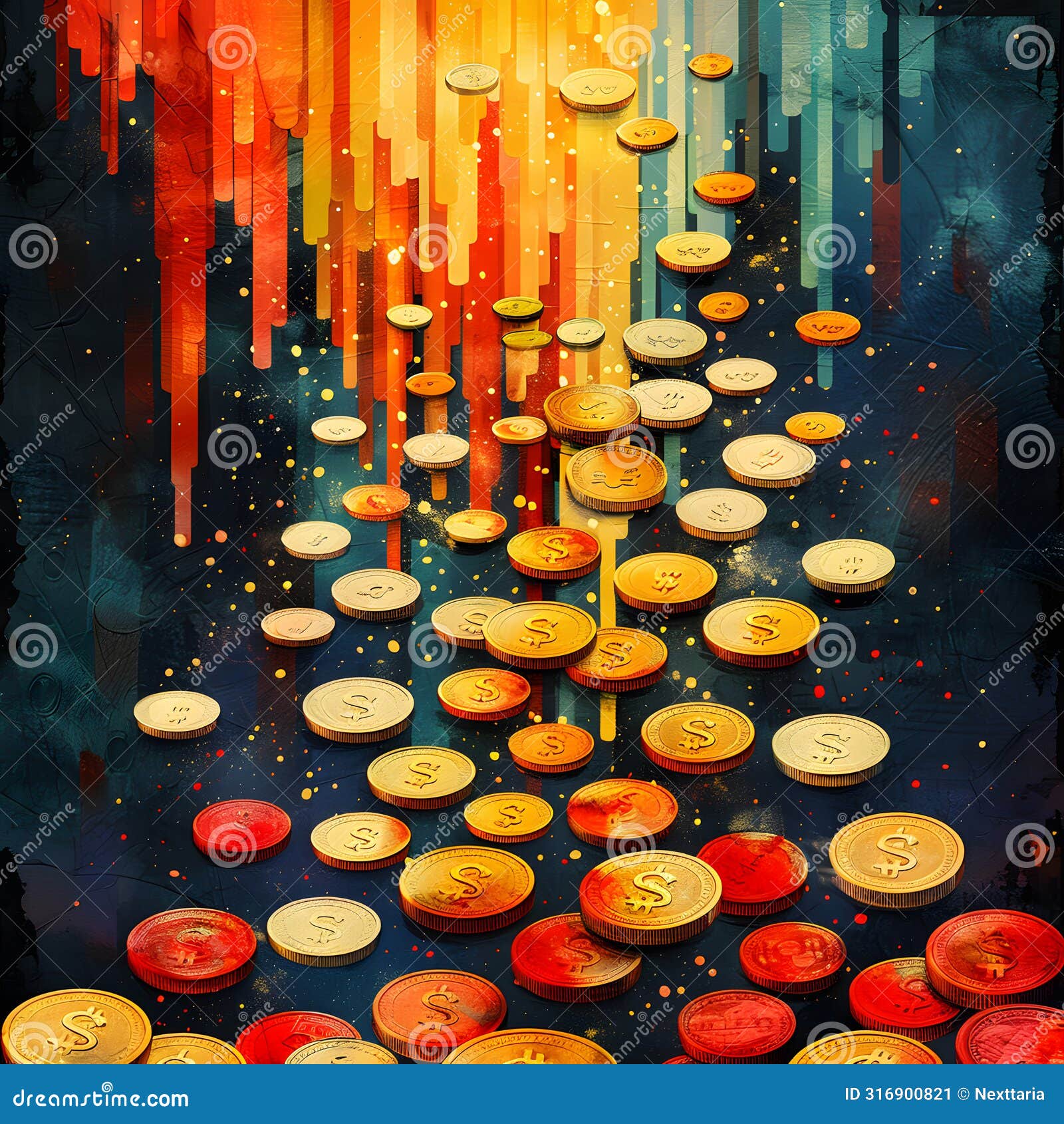 Unlocking Financial Success - a Visual Representation of Prosperity and ...