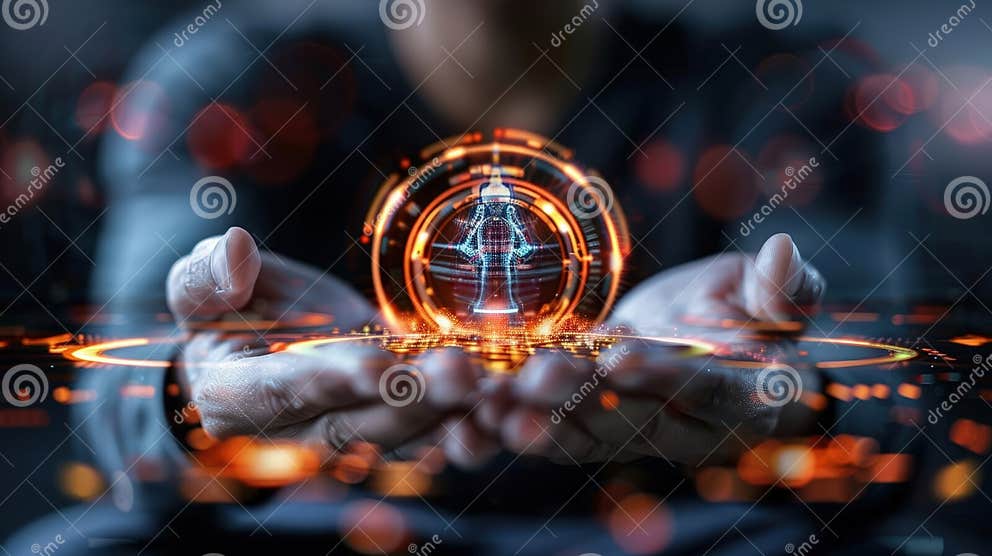 Digital Wellbeing Mindful Technology Use Stock Illustration ...