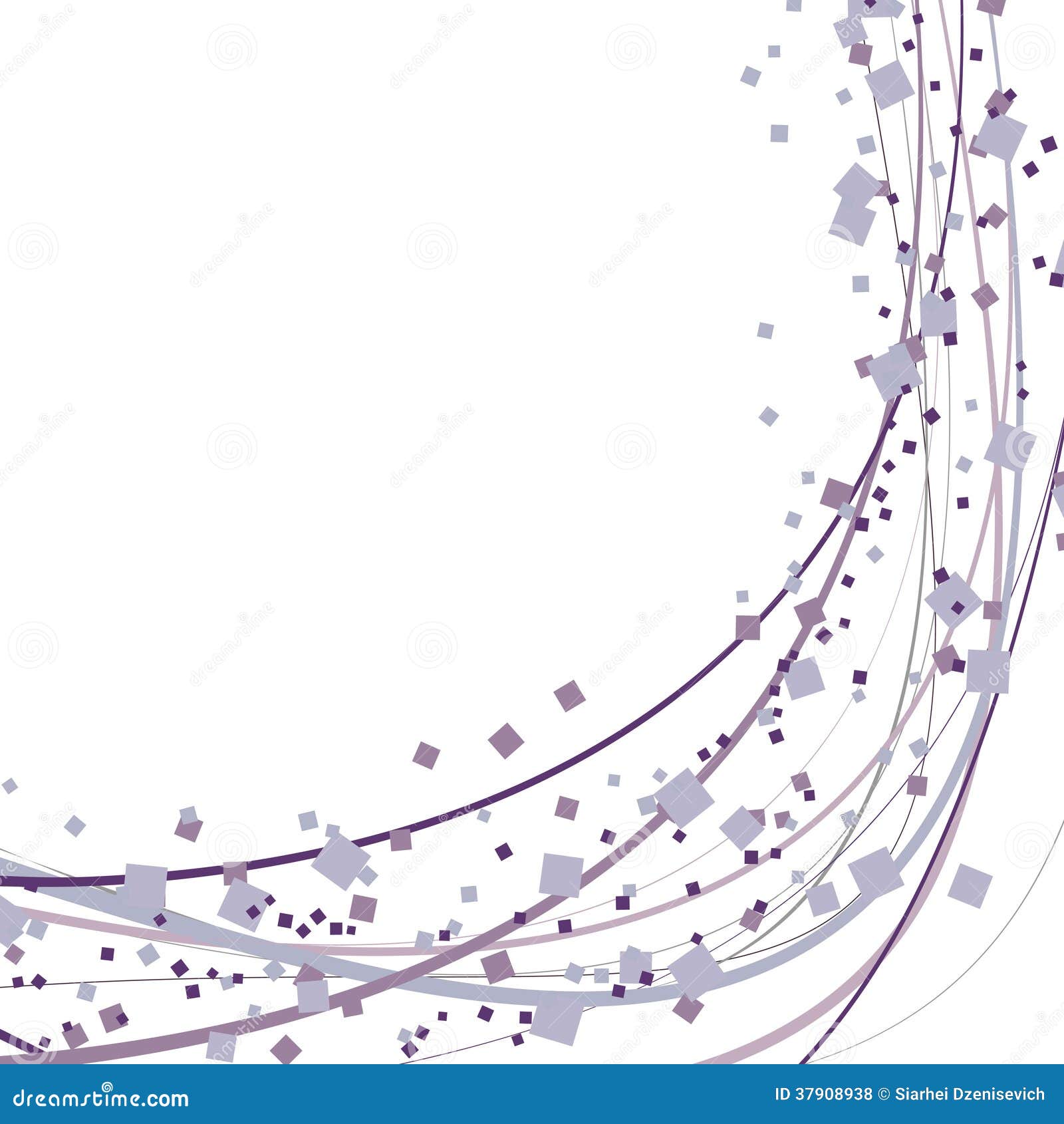 Digital Wind - Abstract Geometrical Template Stock Vector ...