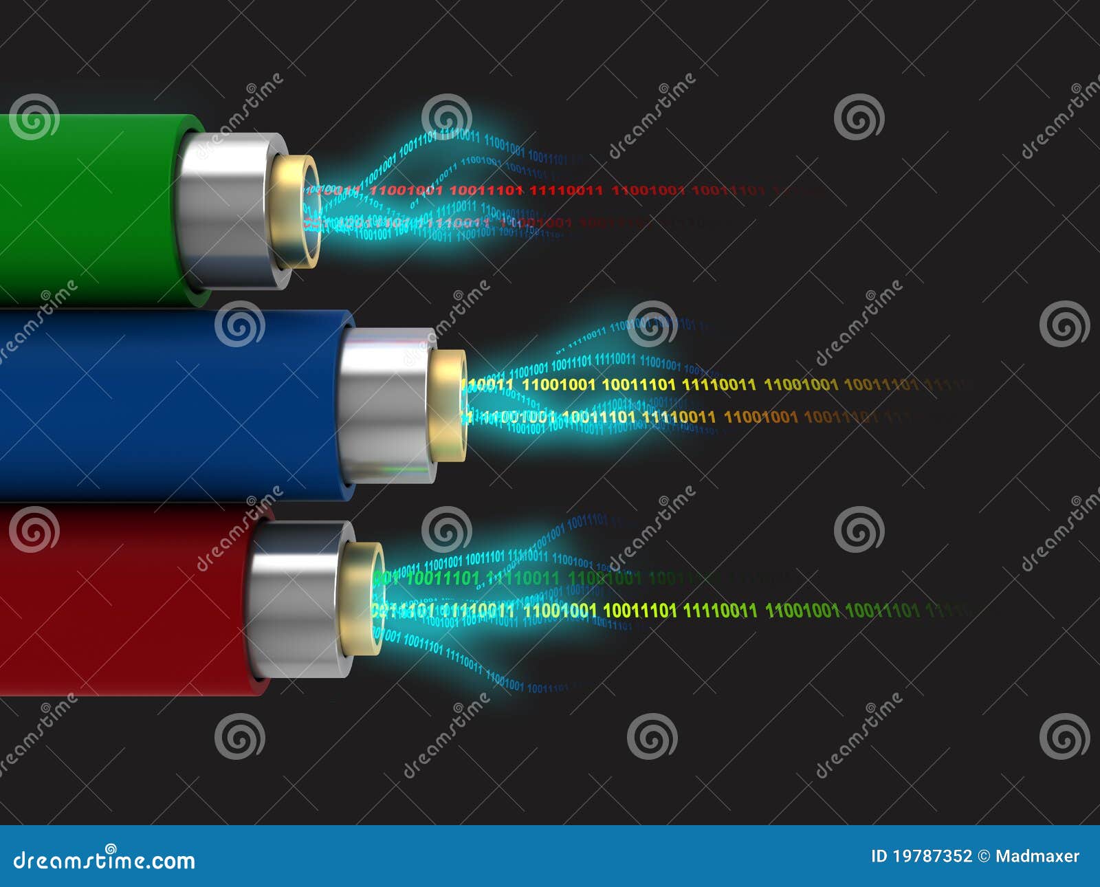 Digital wires stock illustration. Illustration of coding - 19787352