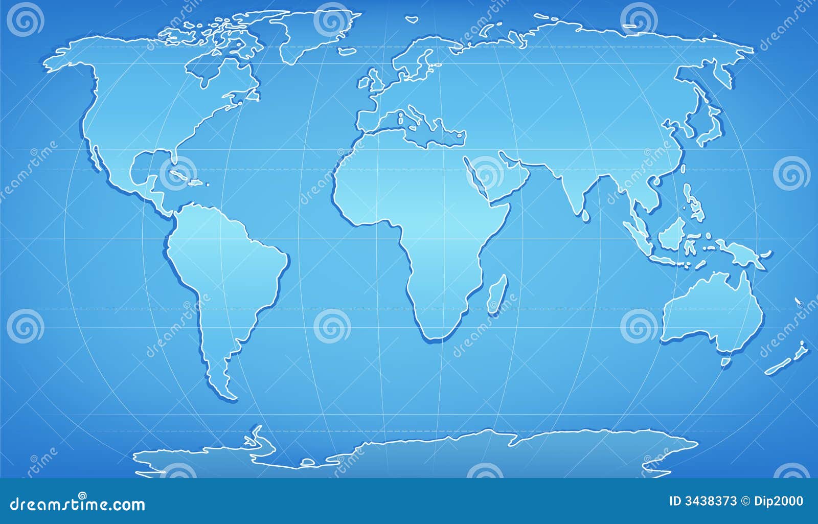 Digital word map stock vector. Illustration of digit, parallel - 3438373