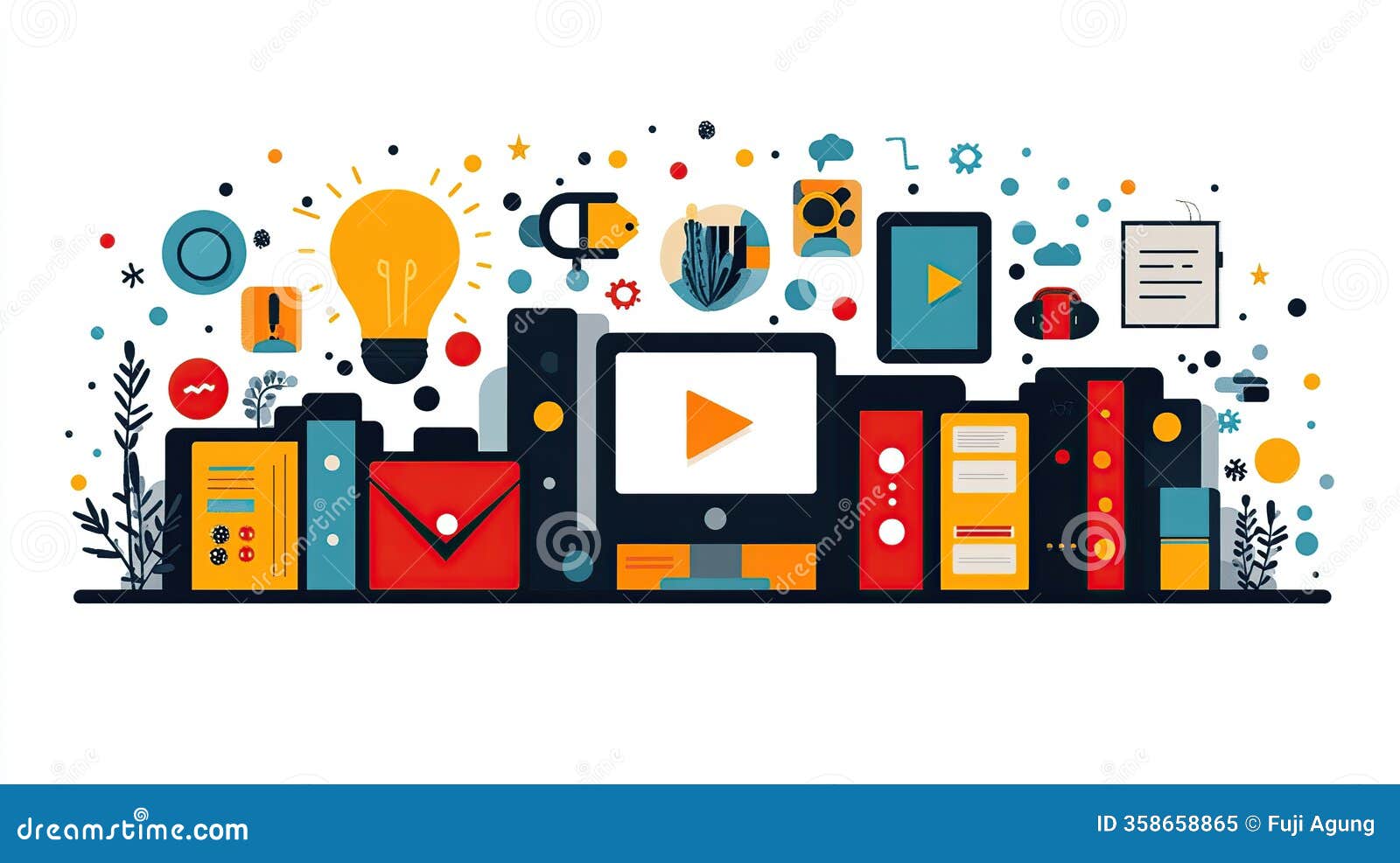 Digital Workspace, Ideas, Online Learning, Technology, Background ...