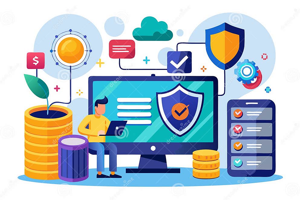 A Digital Workspace Illustrates Online Data Security with SQL ...