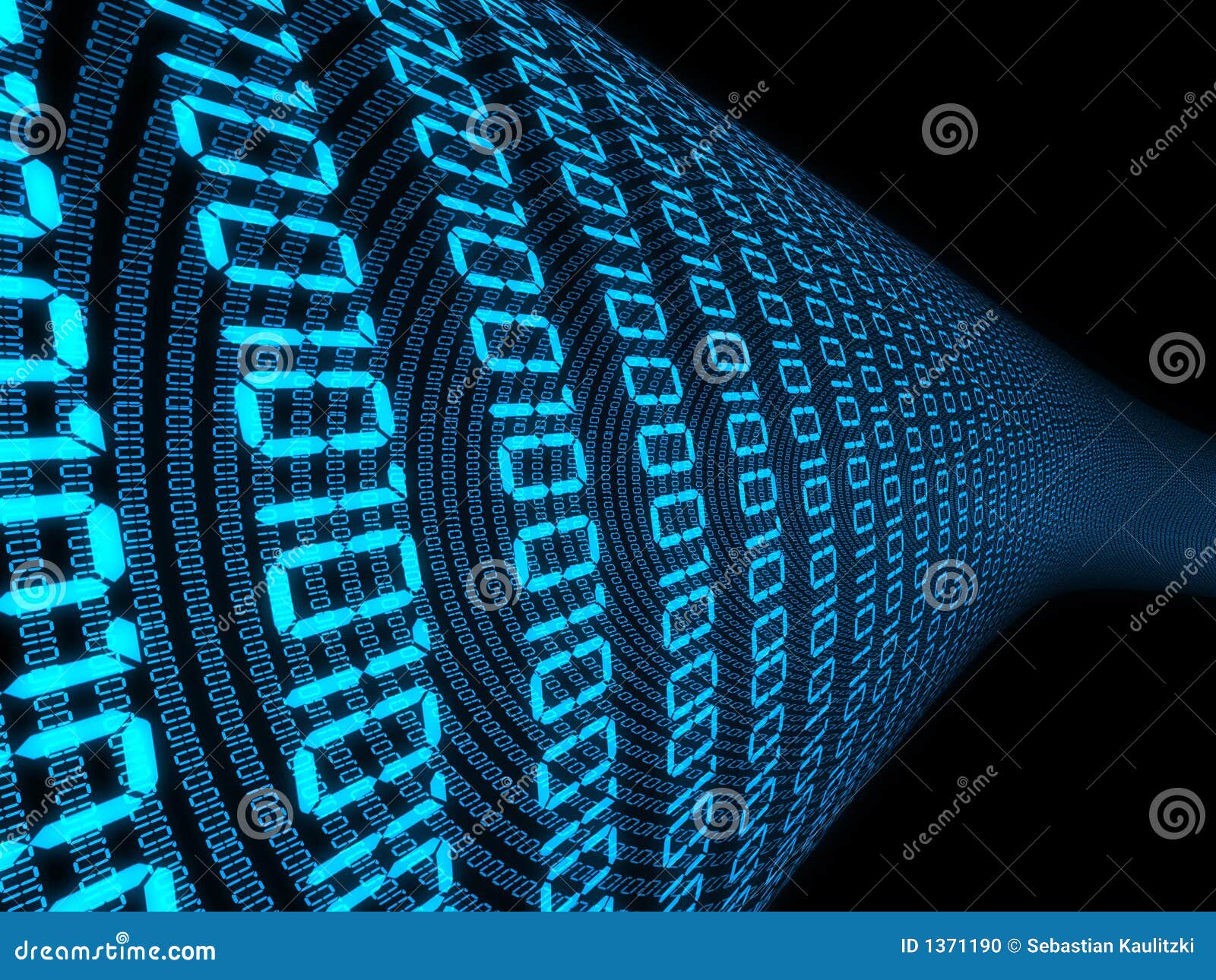 Digital world stock illustration. Illustration of graphic - 1371190