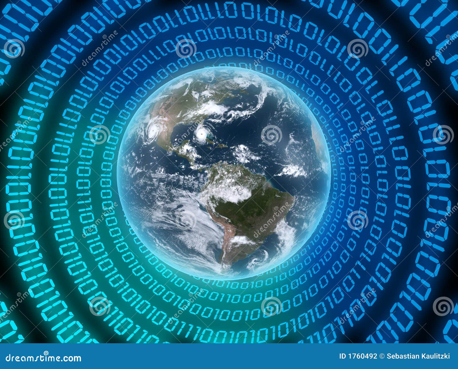 Digital world stock illustration. Illustration of nations - 1760492