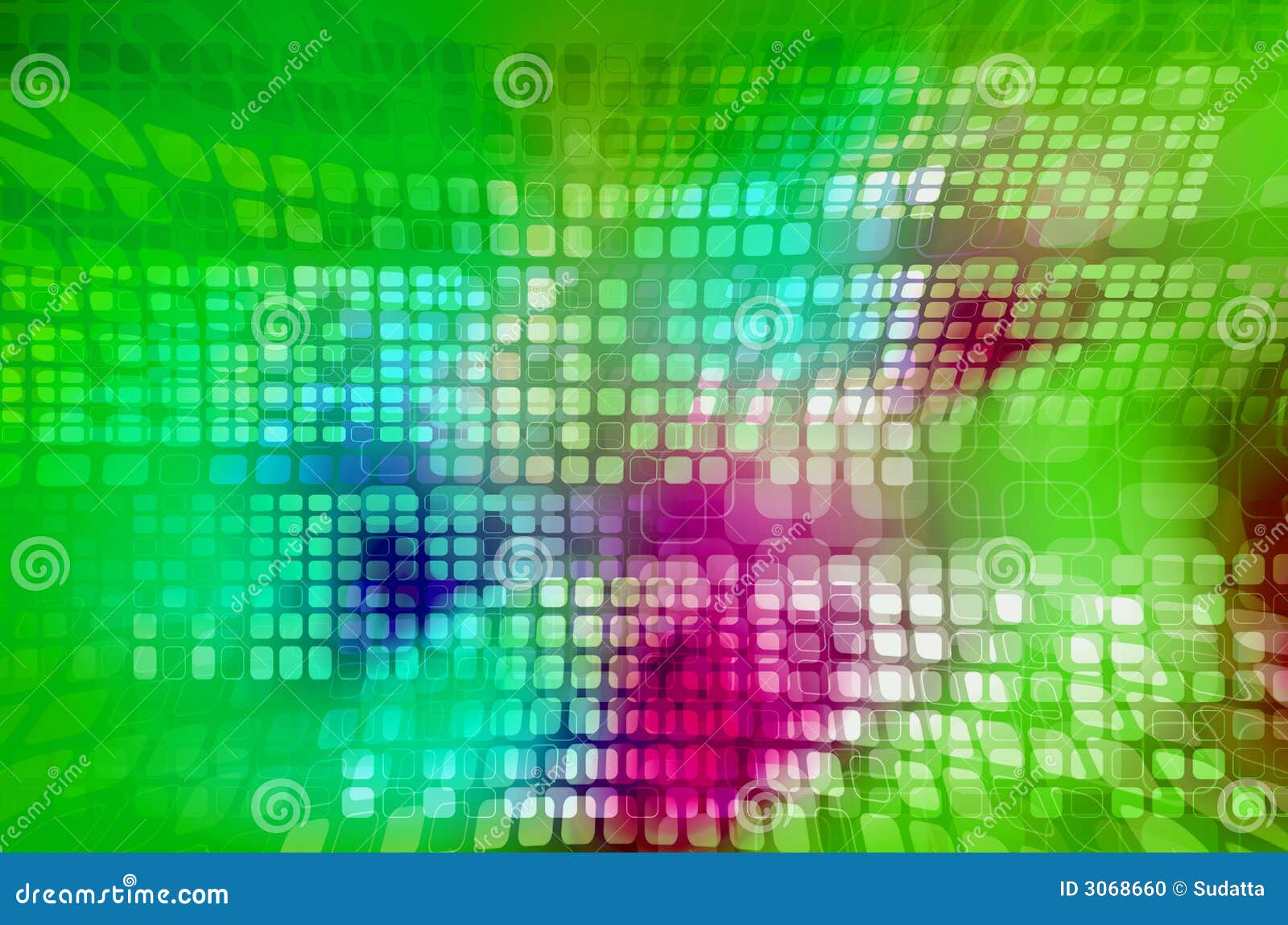 Digital world stock illustration. Illustration of multicolored - 3068660