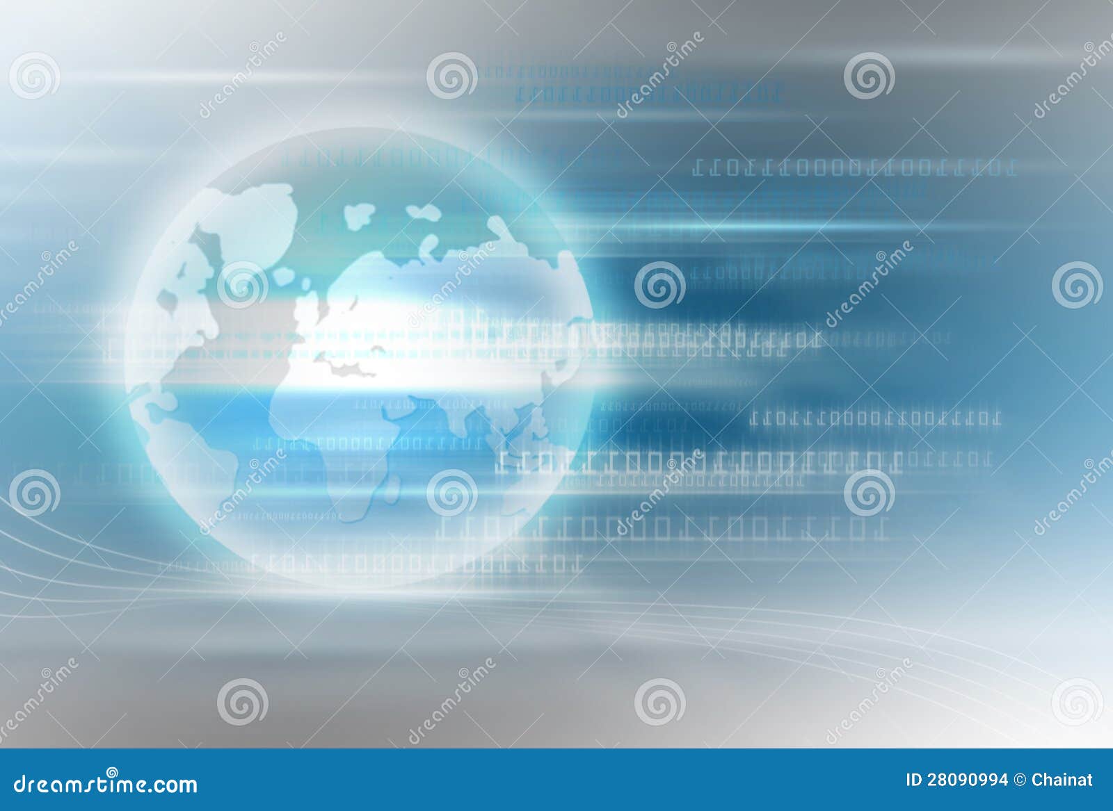 Digital World Background stock illustration. Illustration of abstract ...