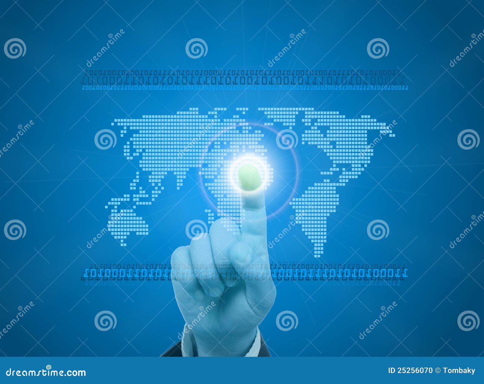 Digital World Concept Graphic Stock Photo - Image of network, media ...