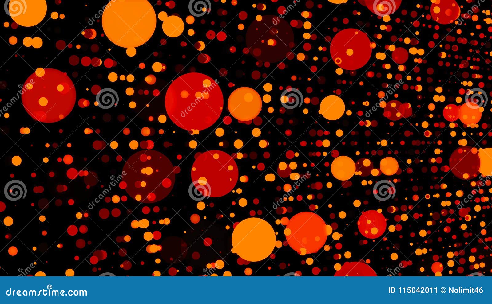 Digital World Data Space Dots - Modern Abstraction, Computer Generated ...