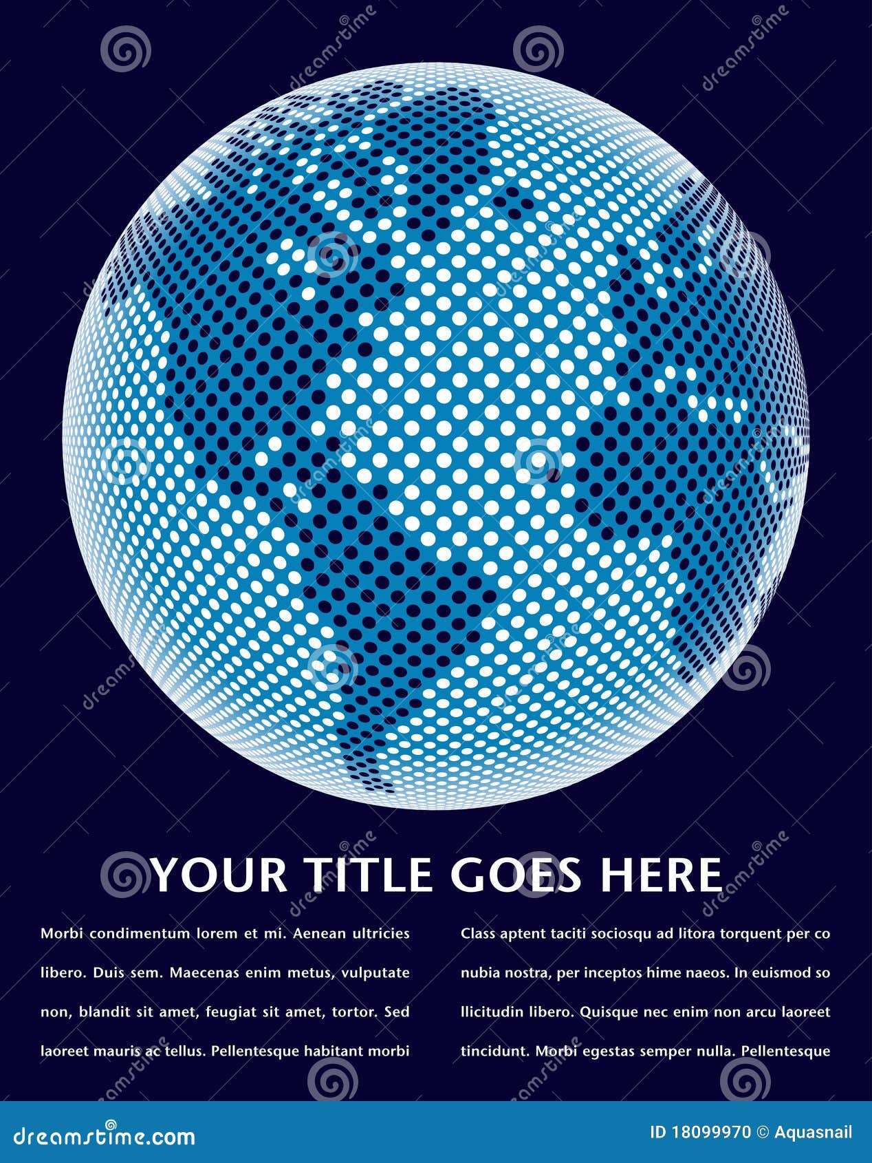 Digital world map design. stock vector. Illustration of earth - 18099970