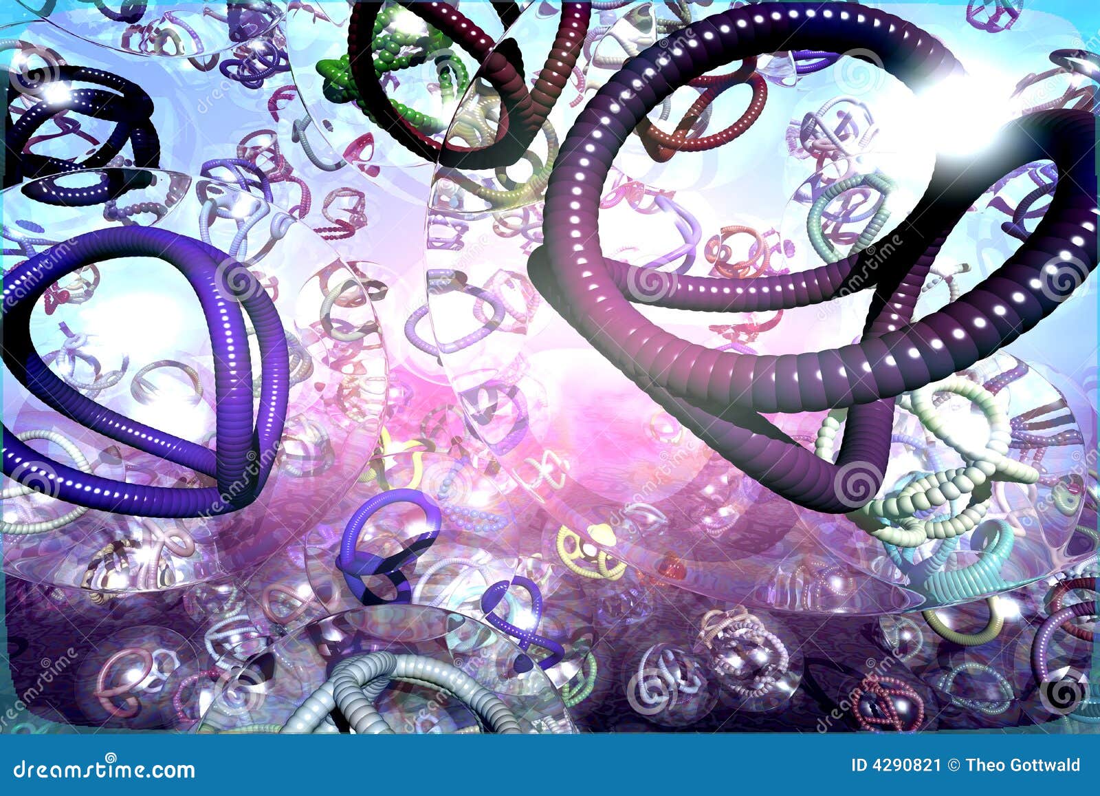 Digital worms stock illustration. Illustration of bacteria - 4290821