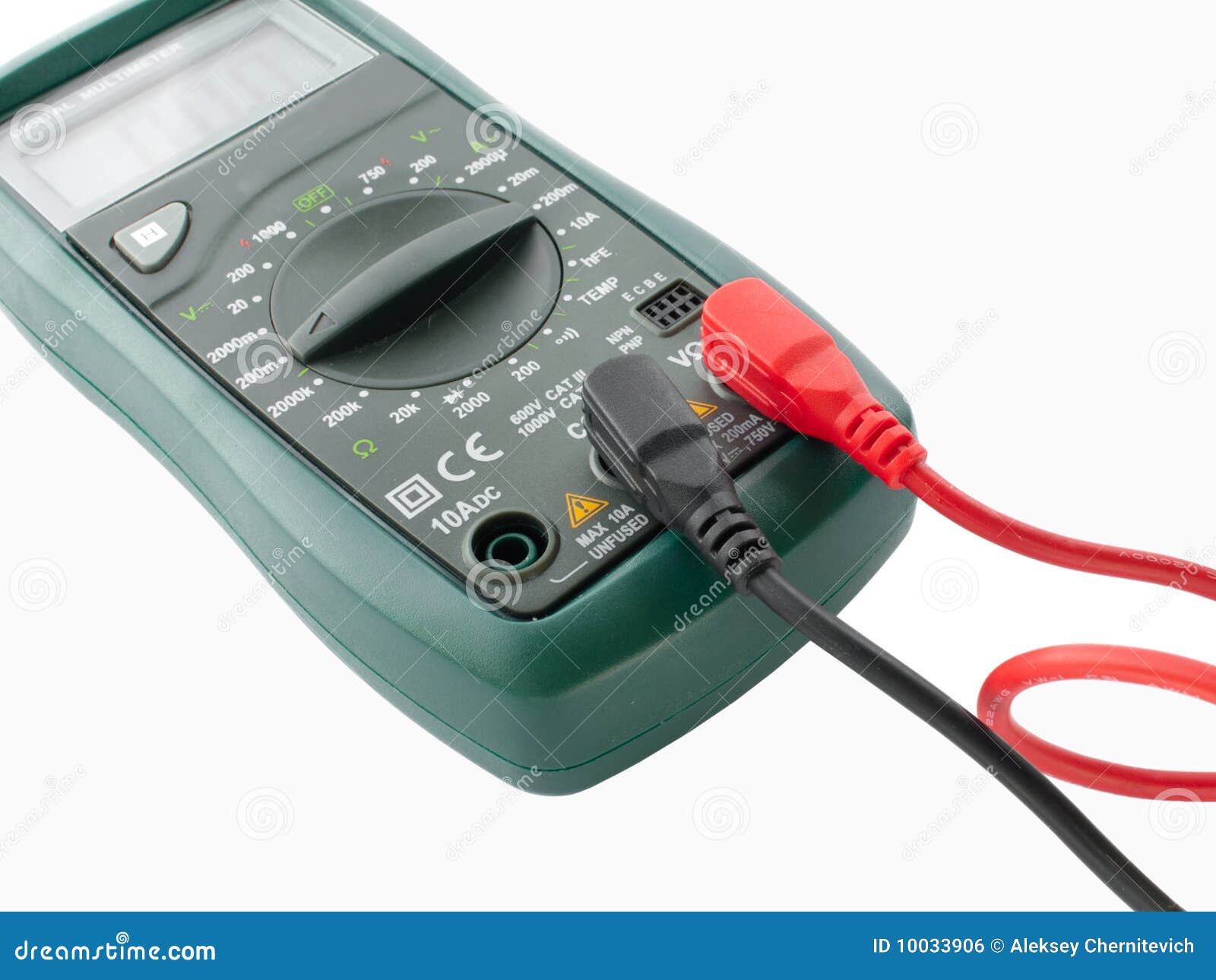 Digitale Multimeter Elektro Metende Apparatuur Stock Foto - Image of ...