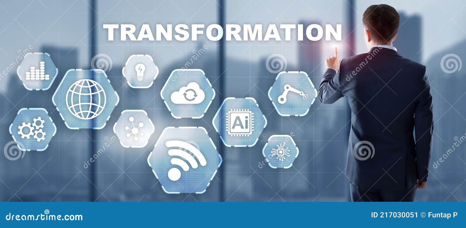 Digitale Transformatie Digitalisering Van Bedrijfsprocessen En Moderne ...