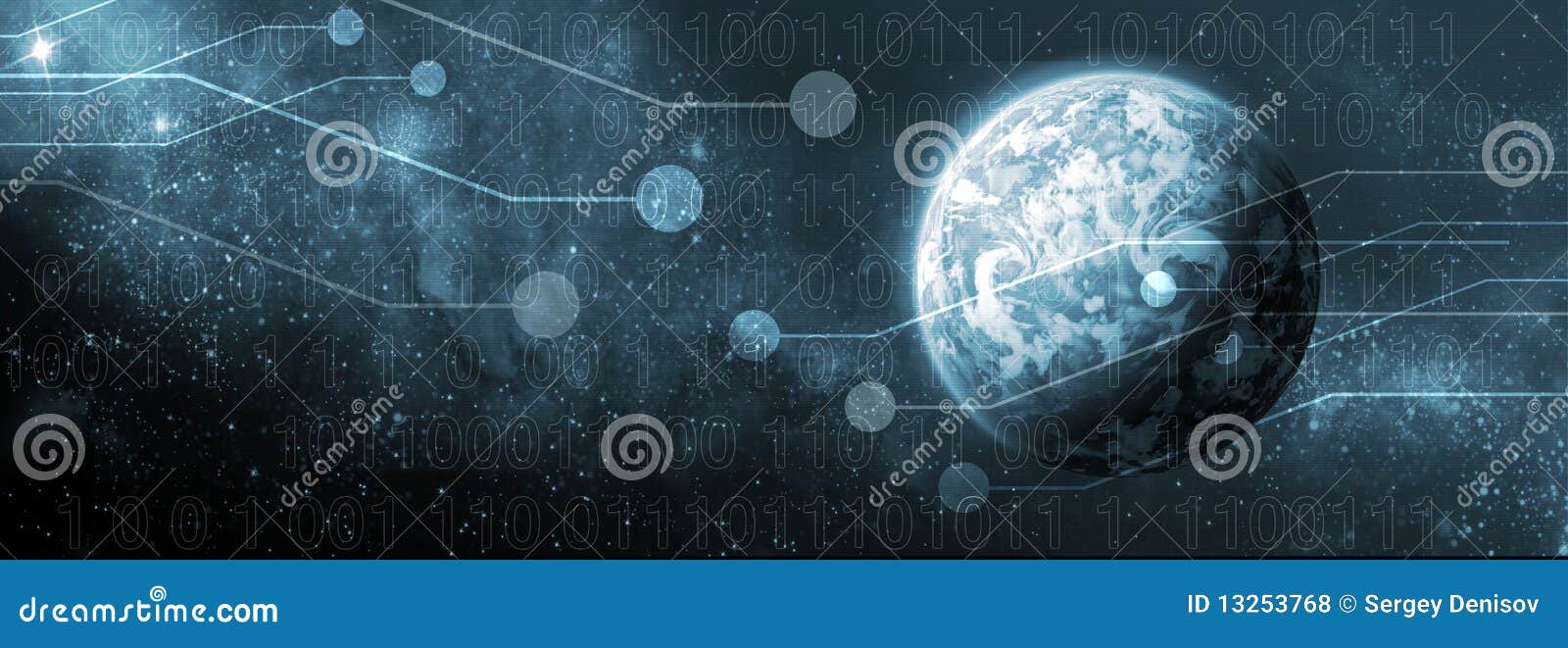 Digitale wereld stock illustratie. Illustration of mededeling - 13253768
