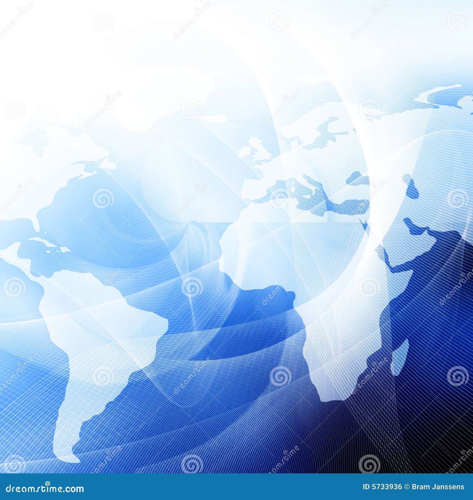 Digitale wereld stock illustratie. Illustration of cijfers - 5733936