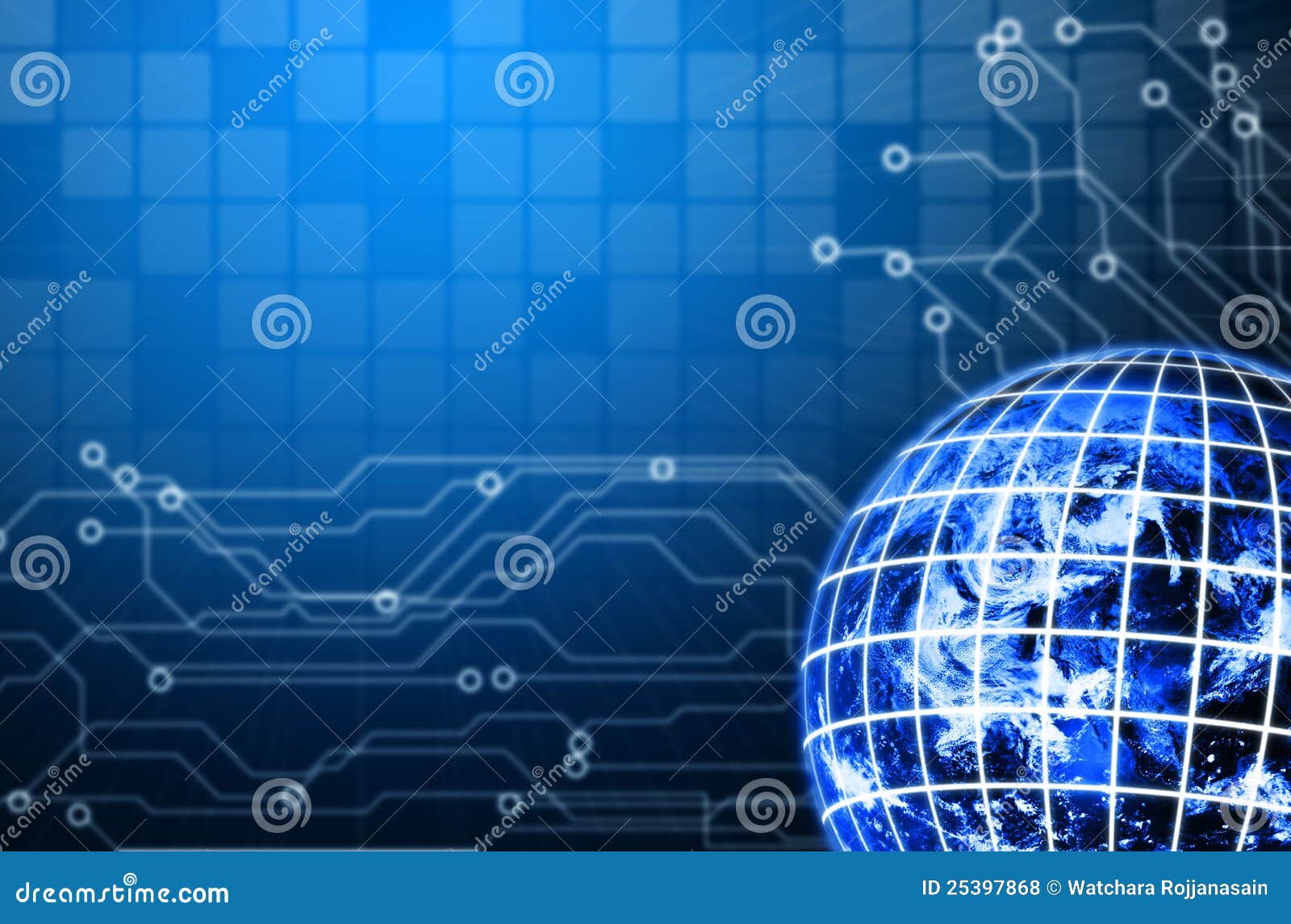 Digitale Wereld En Digitaal Patroon Stock Foto - Image of computer ...