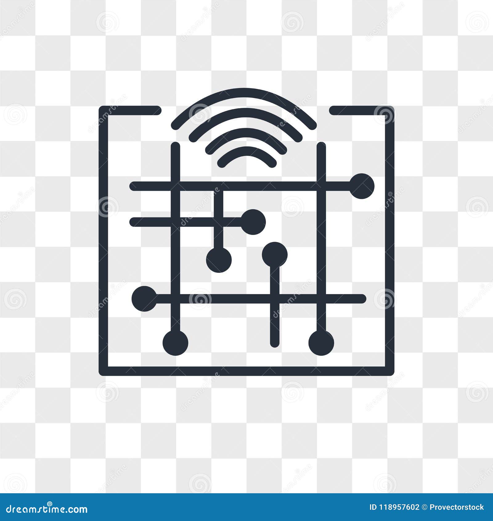 Digitalisation Vector Icon Isolated on Transparent Background ...