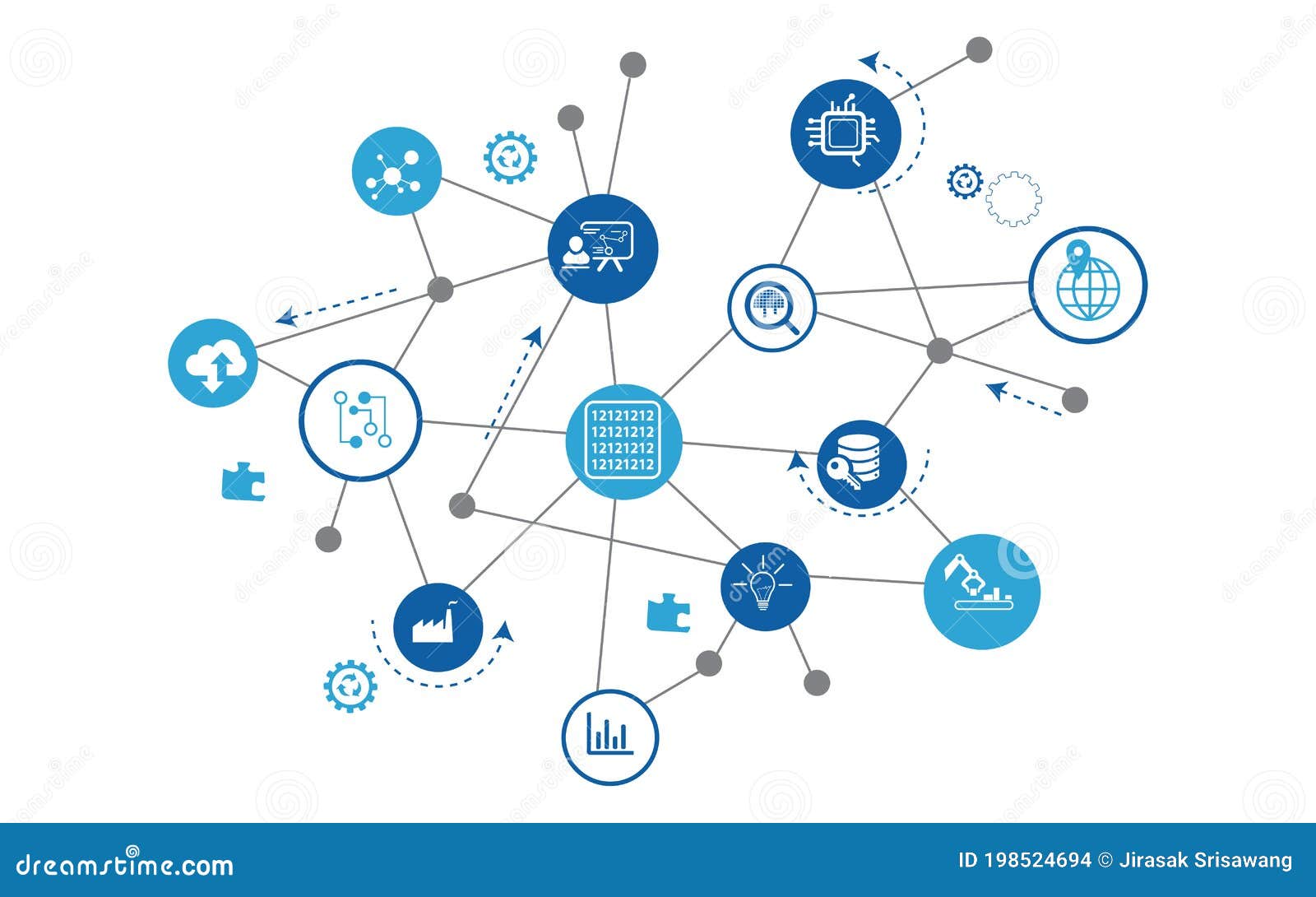 Digitalization Concept Enterprise Stock Vector - Illustration of ... Digitalization Concept Enterprise Stock Vector - Illustration of ...