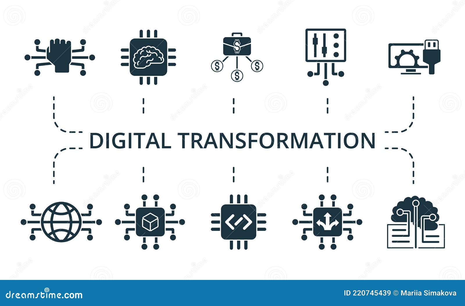 Digitalization Icon. Simple Line Element Digitalization Symbol For ... Digitalization Icon. Simple Line Element Digitalization Symbol For ...
