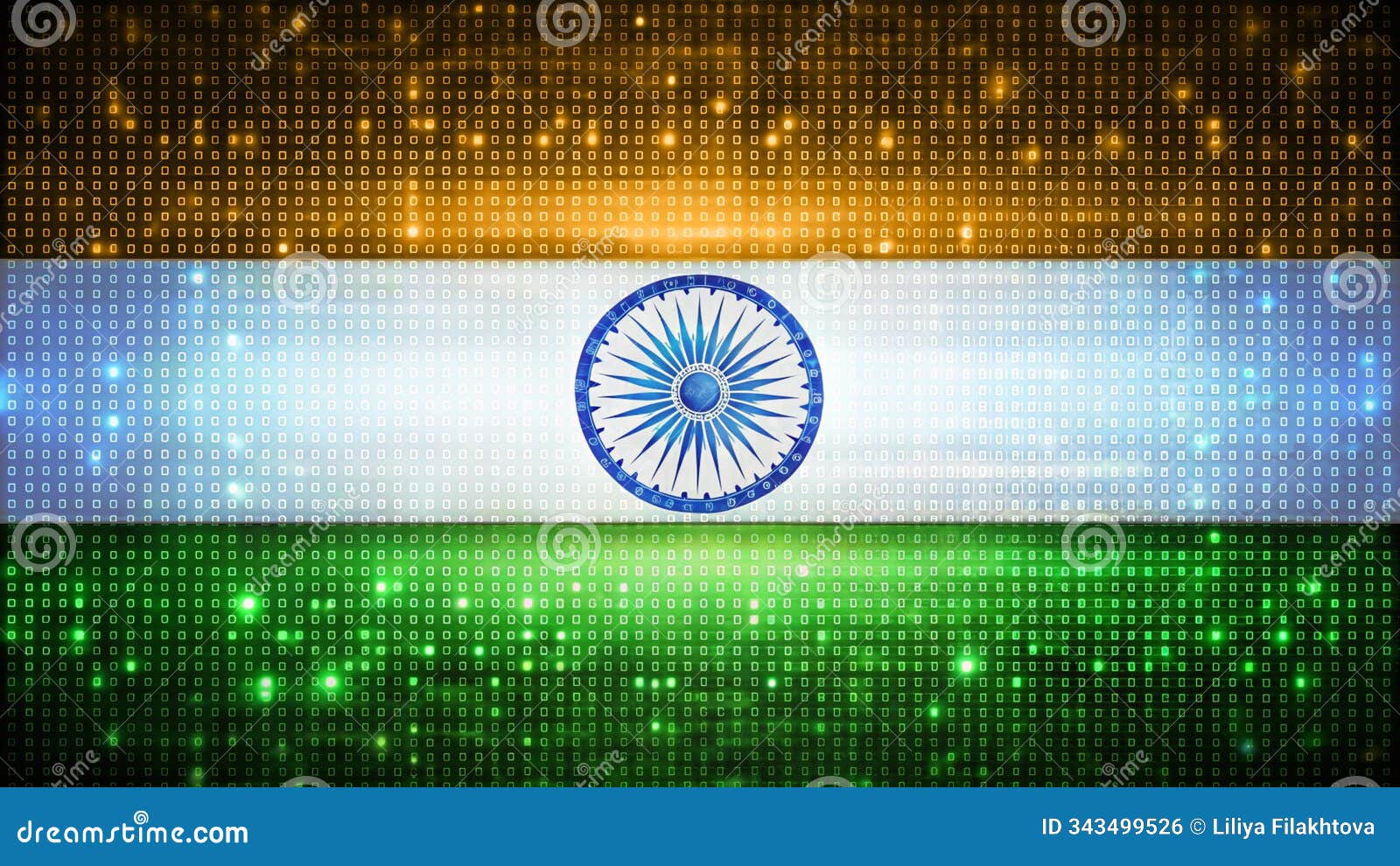 Digitalization India. Digital Revolutionising Tech Landscape Stock ...