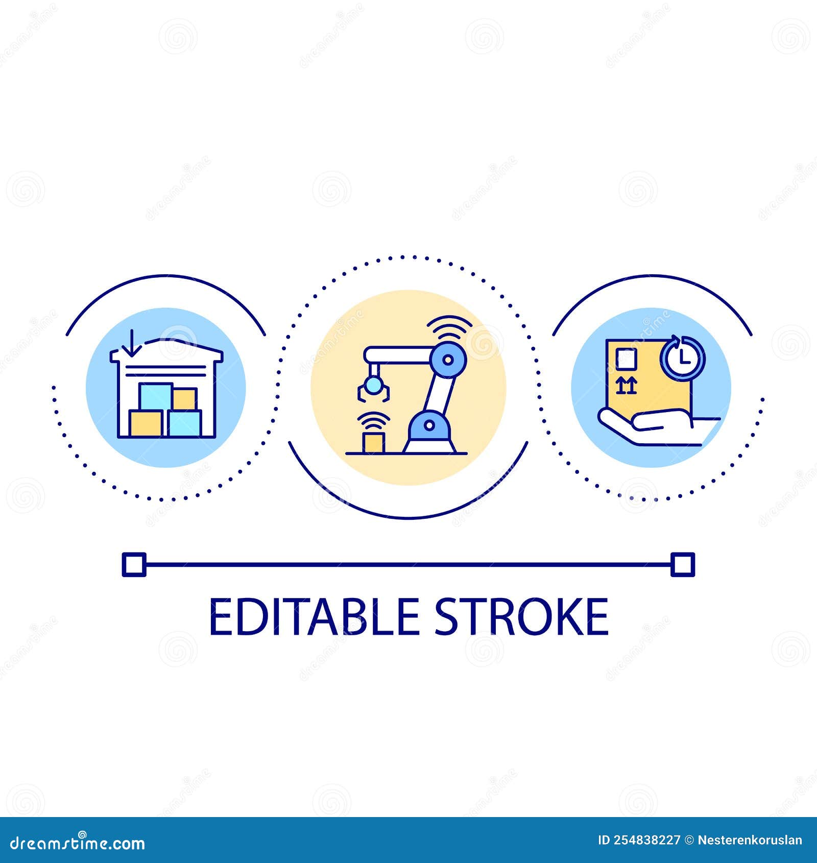 Digitalization of Industrial Processes Loop Concept Icon Stock Vector ... Digitalization of Industrial Processes Loop Concept Icon Stock Vector ...