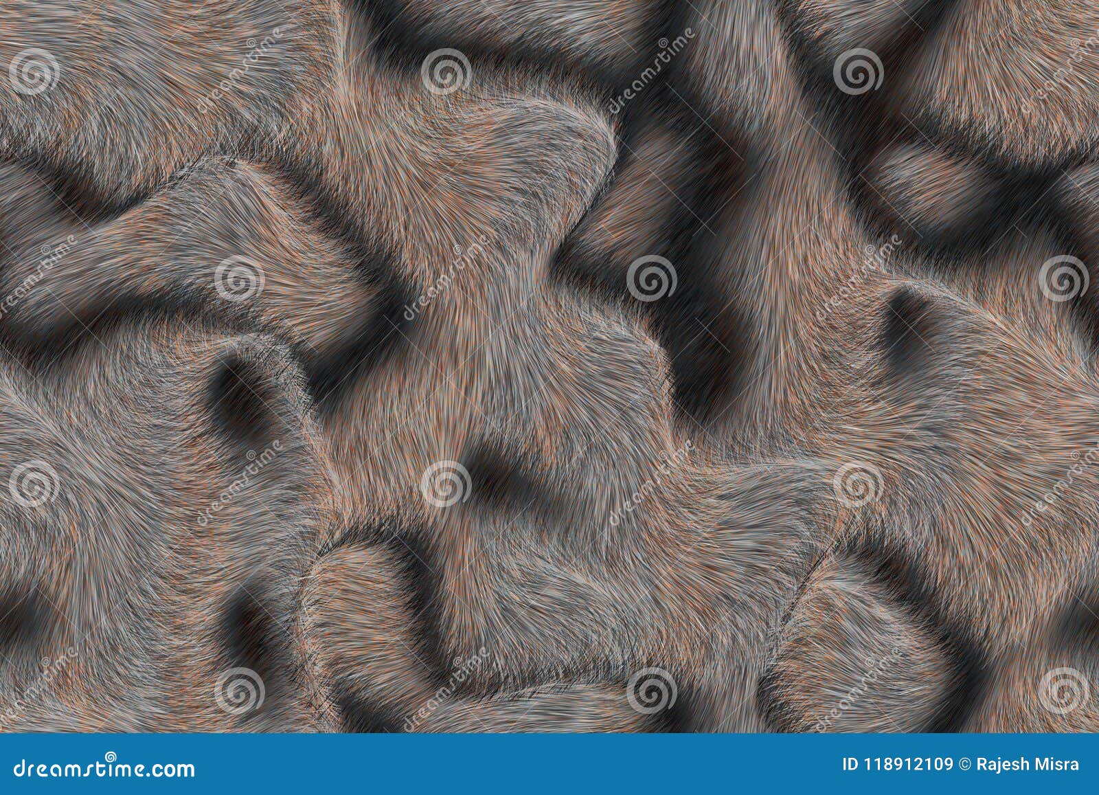 Fur Texture seamless stock illustration. Illustration of brown - 118912109