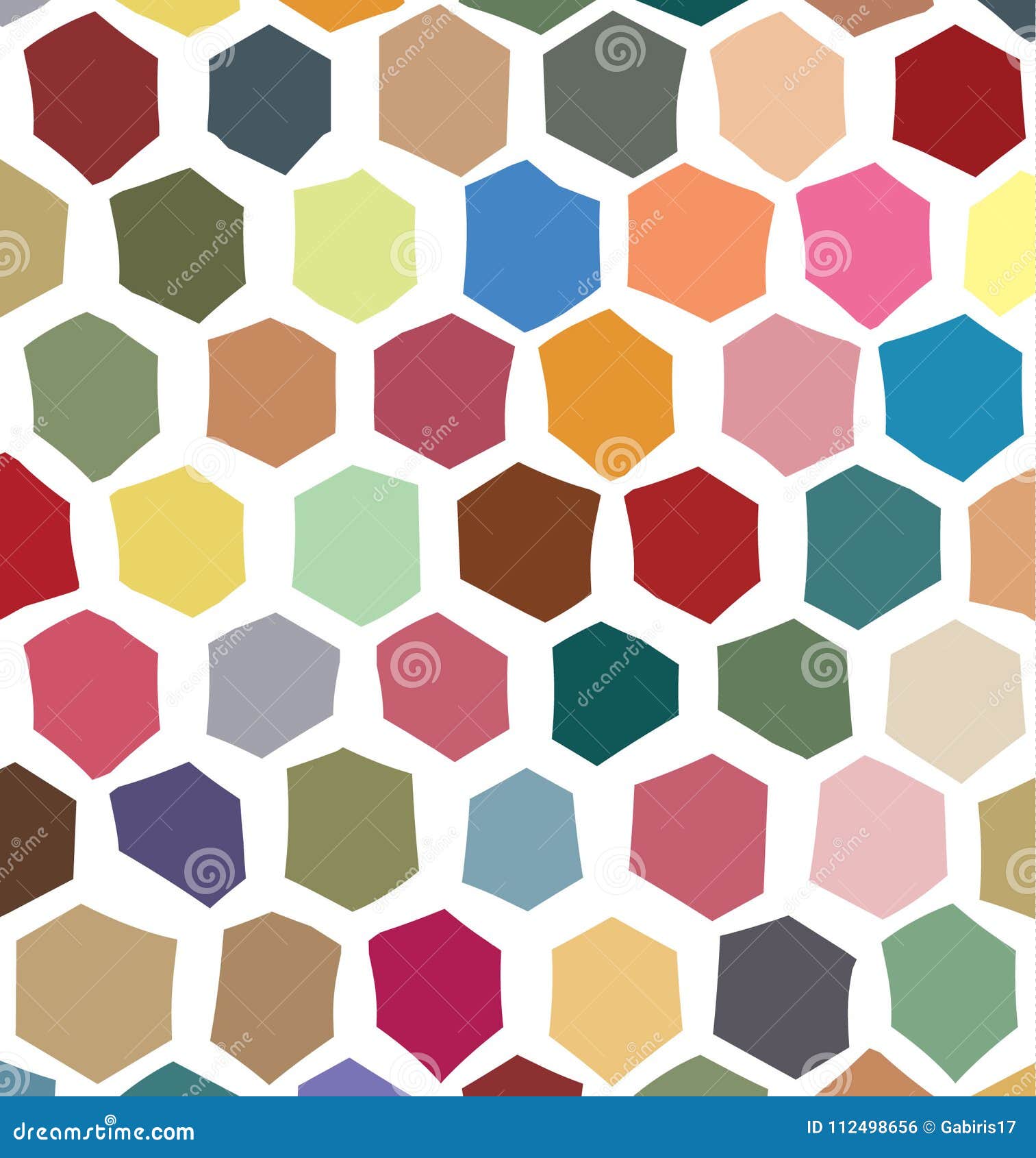 Structured Hexagons Hexagonal Background Grid Design Illustration ...