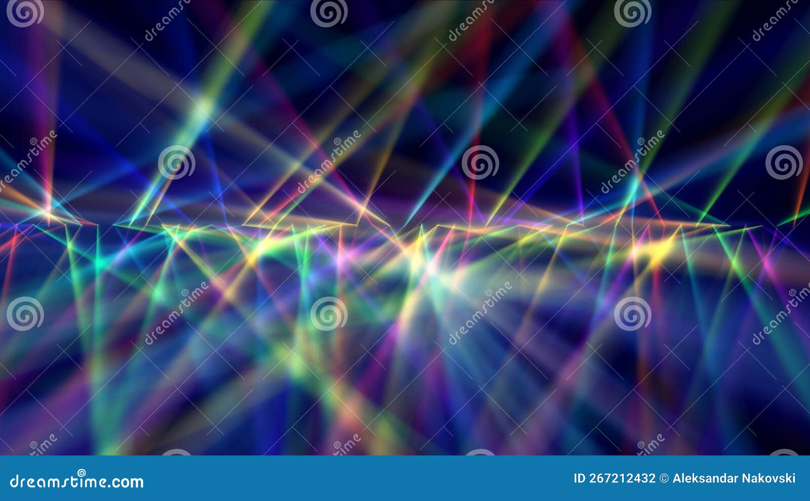 Digitally Generated Disco Laser Neon Background Stock Illustration ...