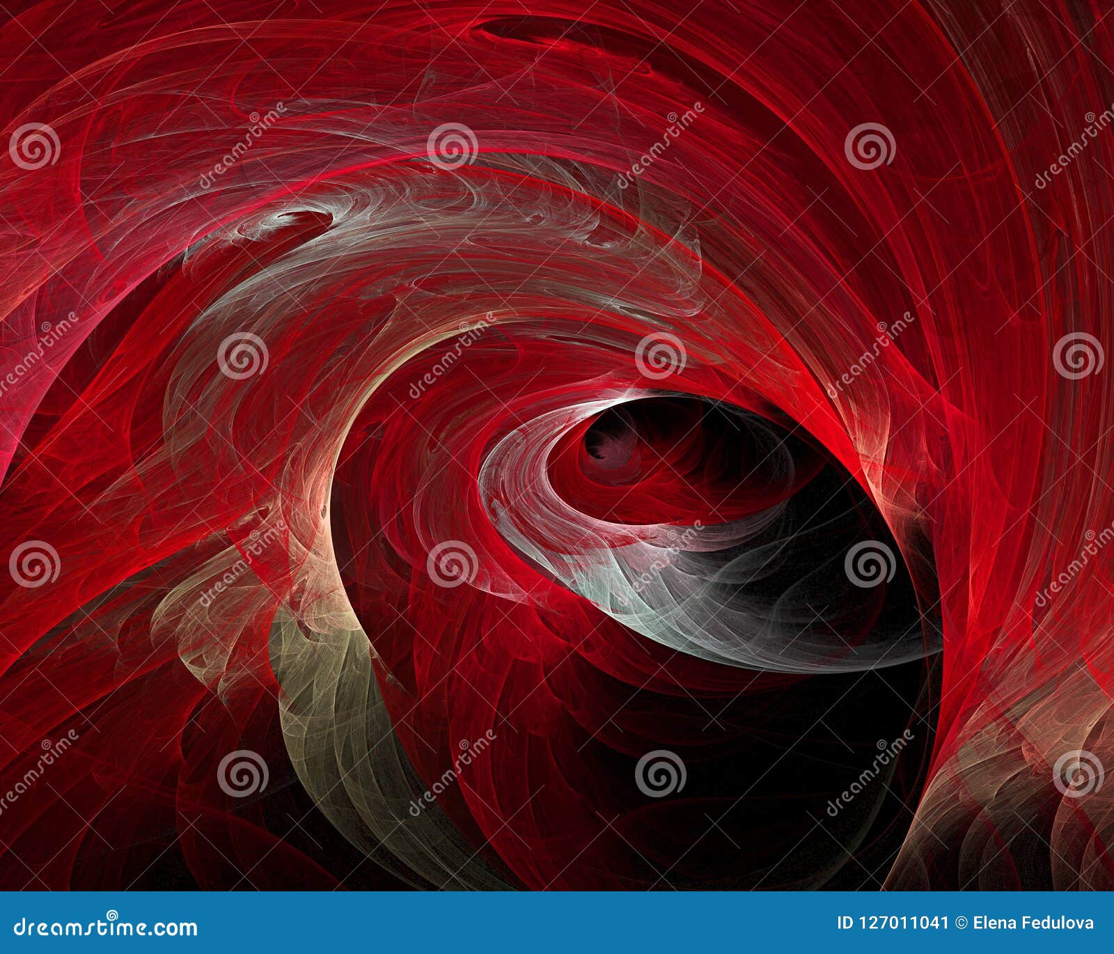 Digitally Generated Image. Colorful Fractal, Elegant, Extremely ...