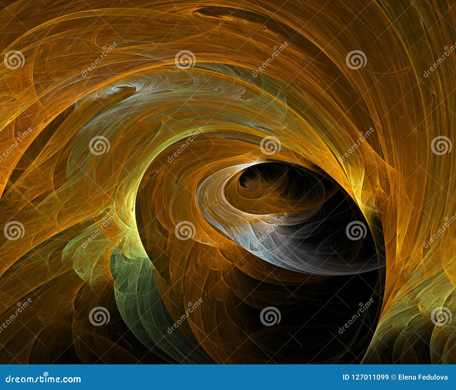 Digitally Generated Image. Colorful Fractal, Elegant, Extremely ...