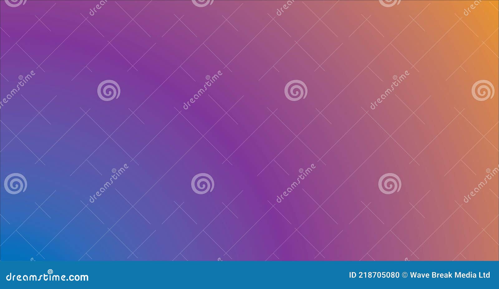 Digitally Generated Image of Purple, Blue and Yellow Gradient ...