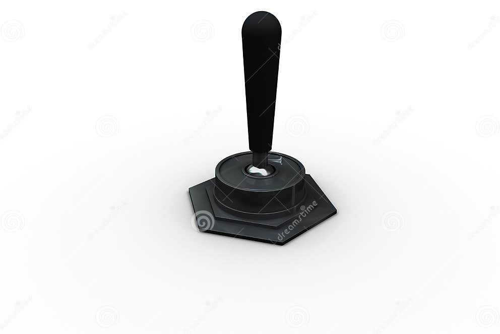 Digitally Generated Metal Flip Switch Stock Illustration - Illustration ...