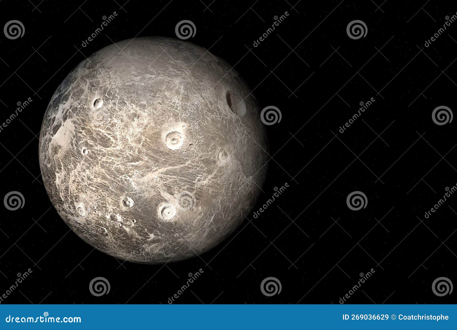 Dwarf Planet Ceres - Solar System Stock Illustration - Illustration of ...