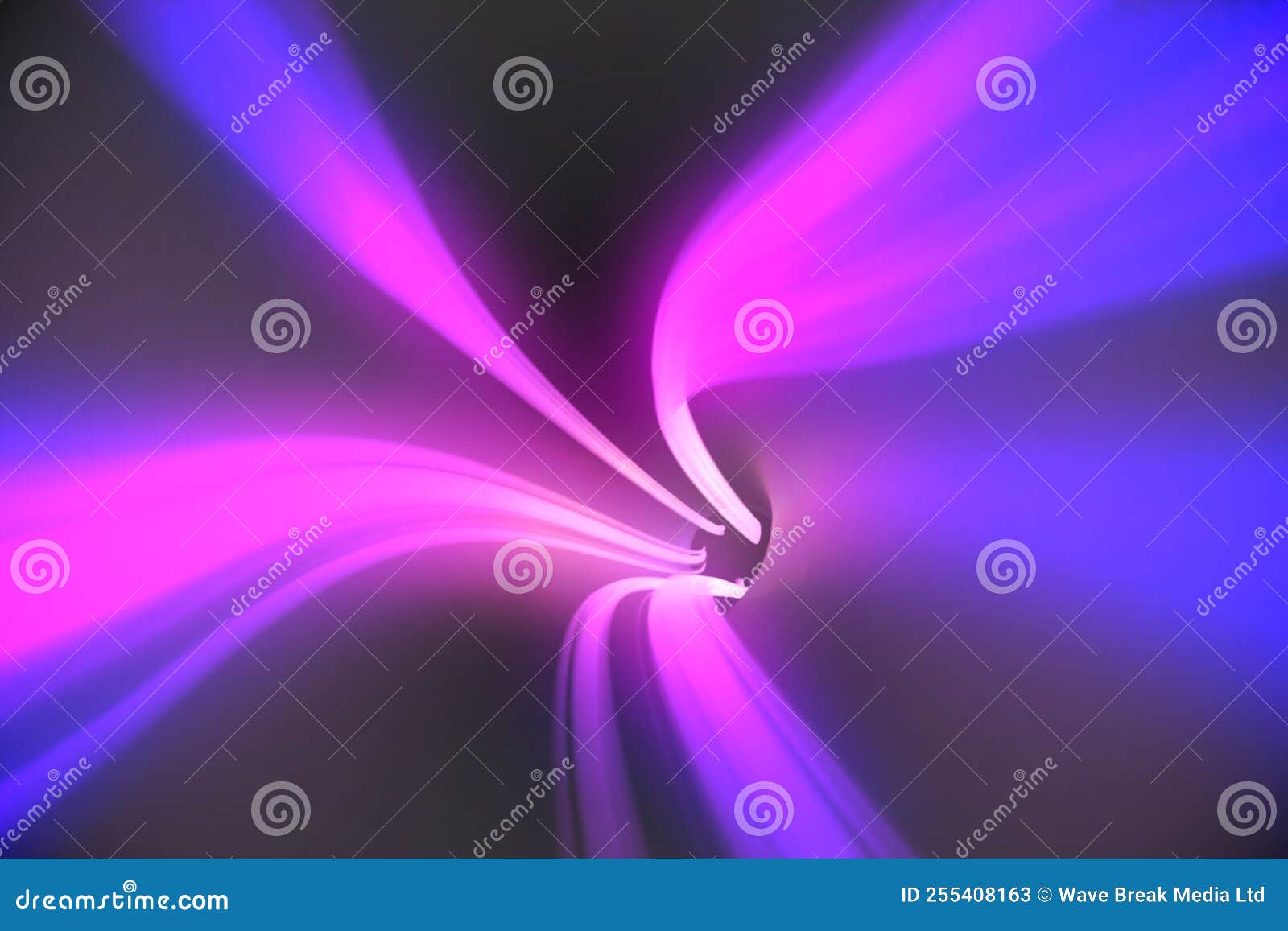Purple and Pink Vortex with Light Stock Illustration - Illustration of ...
