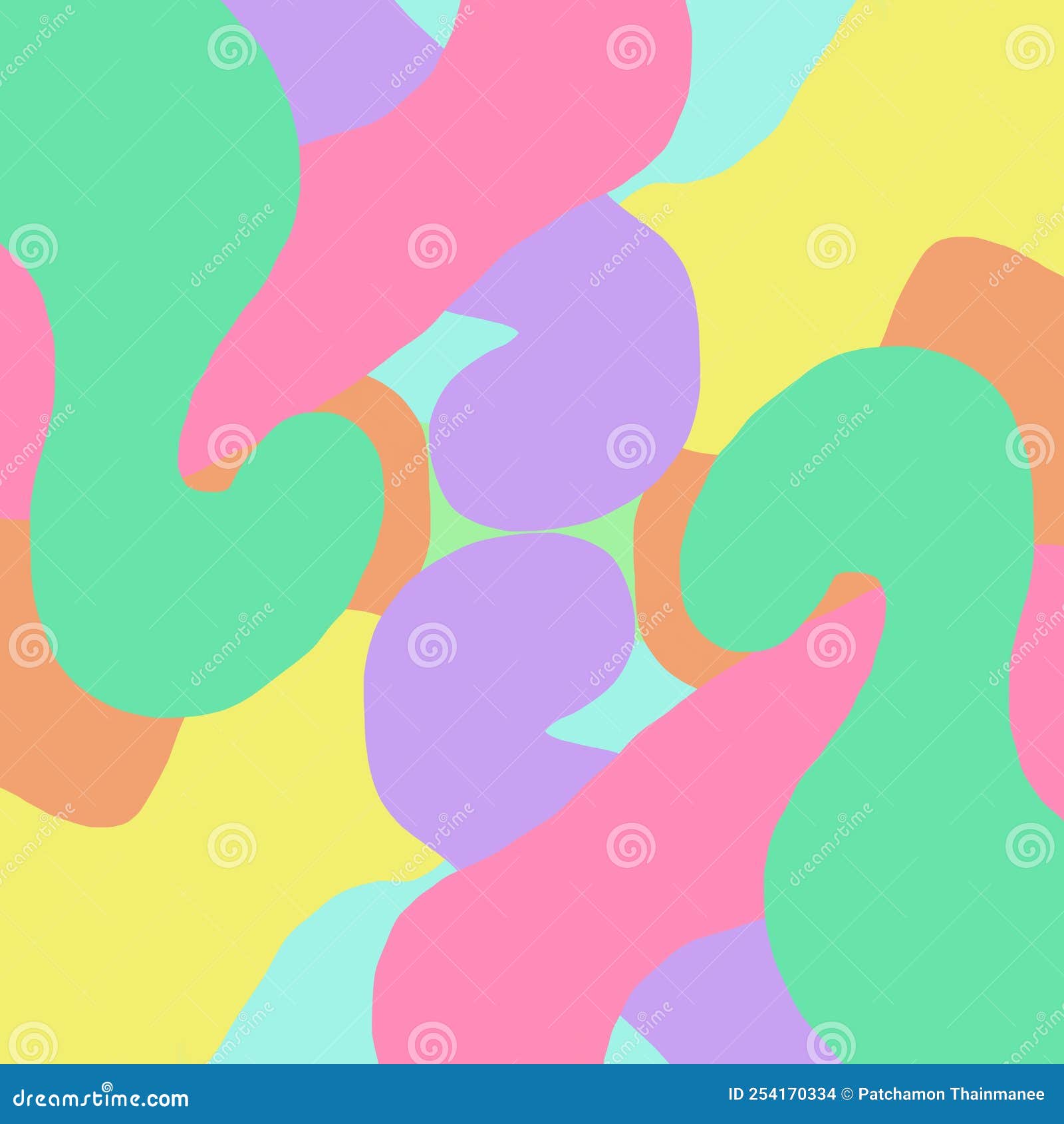 Digitally Hand Drawn Beautiful Patterns for Card Making or Textile ...