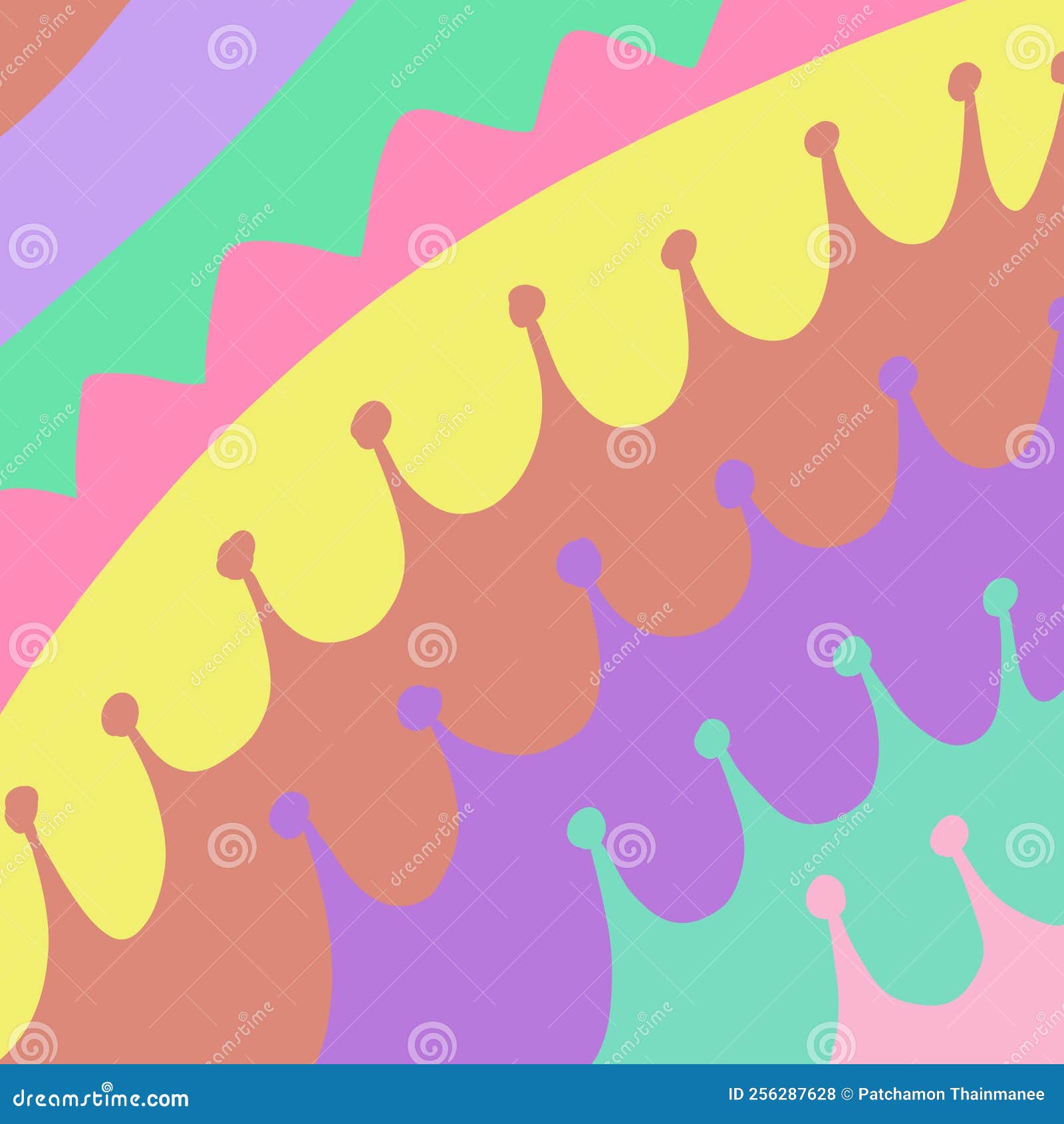 Digitally Hand Drawn Beautiful Patterns for Card Making or Textile ...