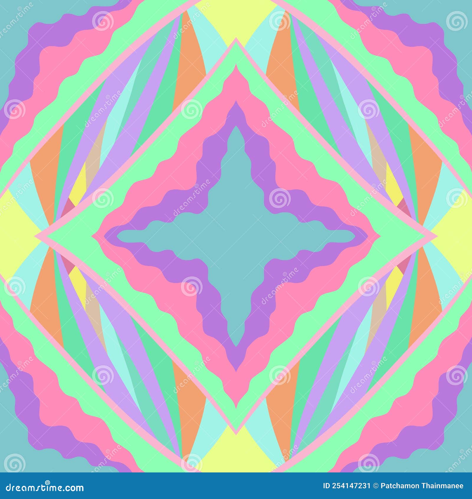 Digitally Hand Drawn Beautiful Patterns for Card Making or Textile ...