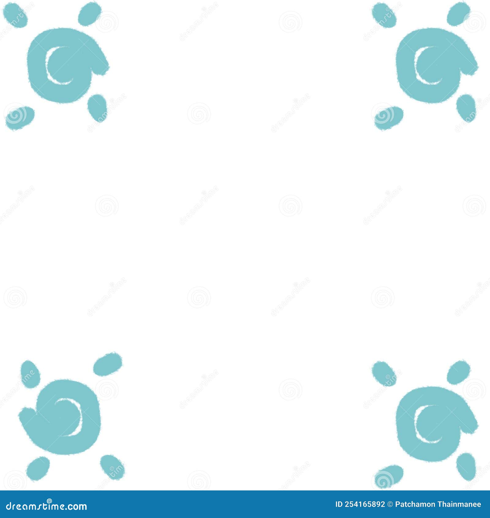 Digitally Hand Drawn Beautiful Patterns for Card Making or Textile ...