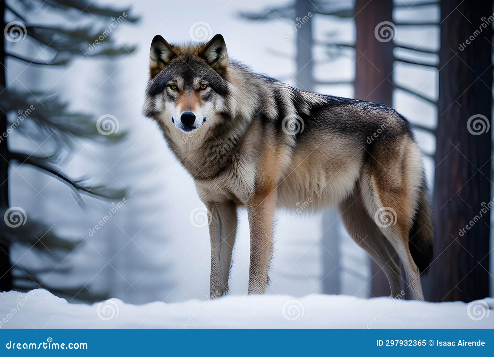 Digitally Rendered Environment Captures the Untamed Nature of a Wolf ...
